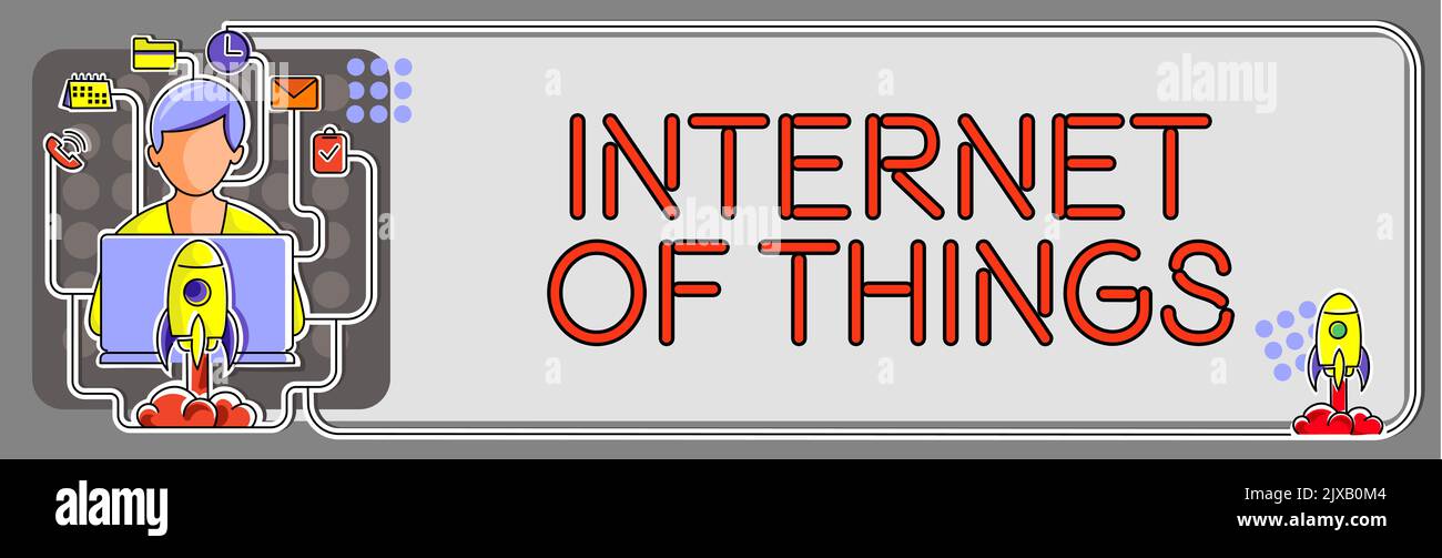 Conceptual caption Internet Of Thingsconnection of Devices to the Net ... Conceptual caption Internet Of Thingsconnection of Devices to the Net ...
