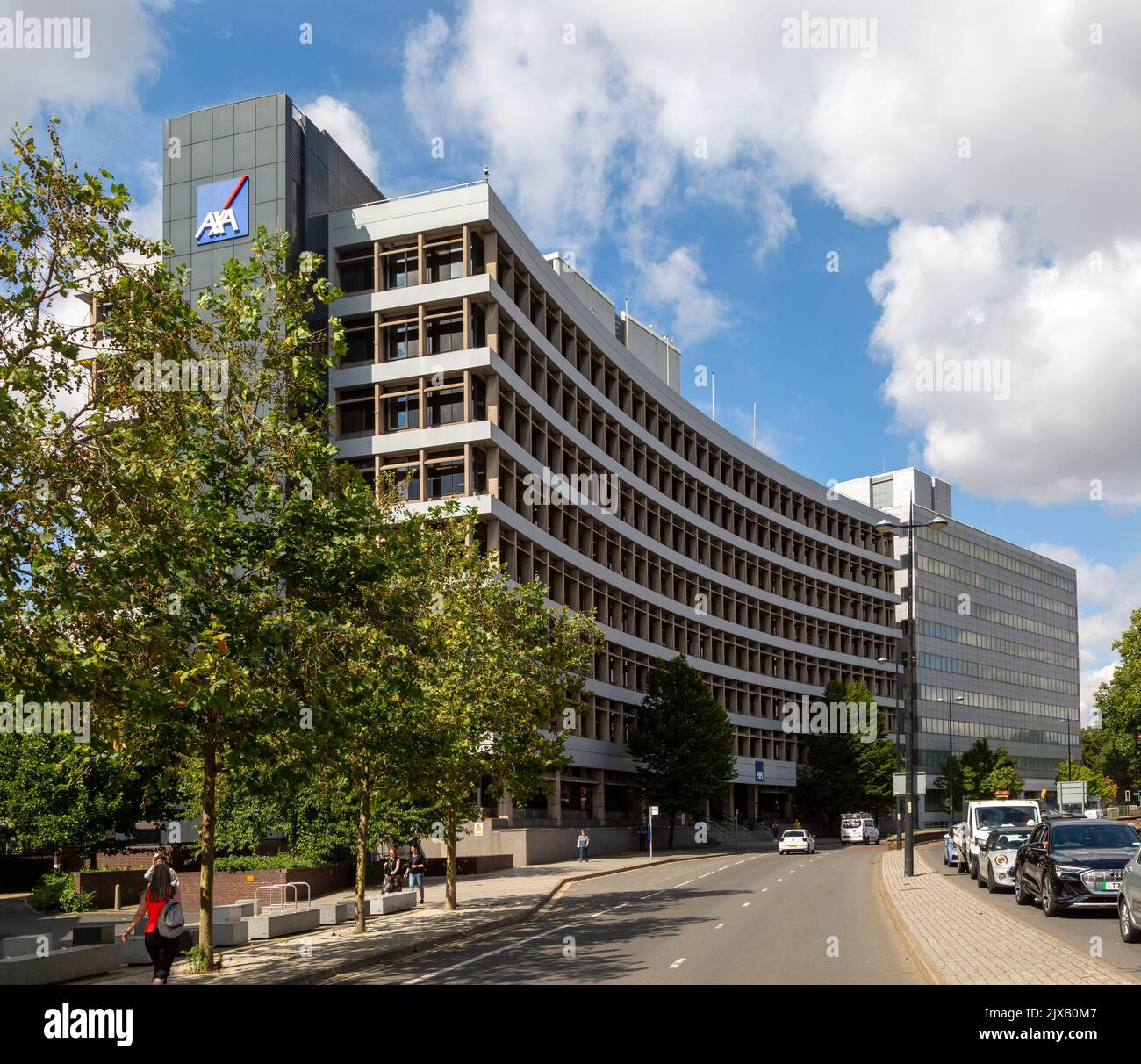 AXA insurance offices in central Ipswich, Suffolk, England, UK Stock ...