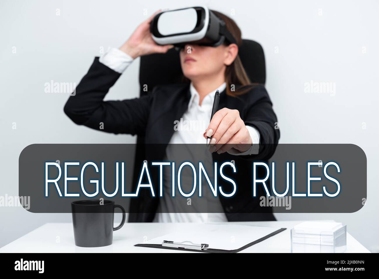 Writing displaying text Regulations RulesStandard Statement Procedure ...