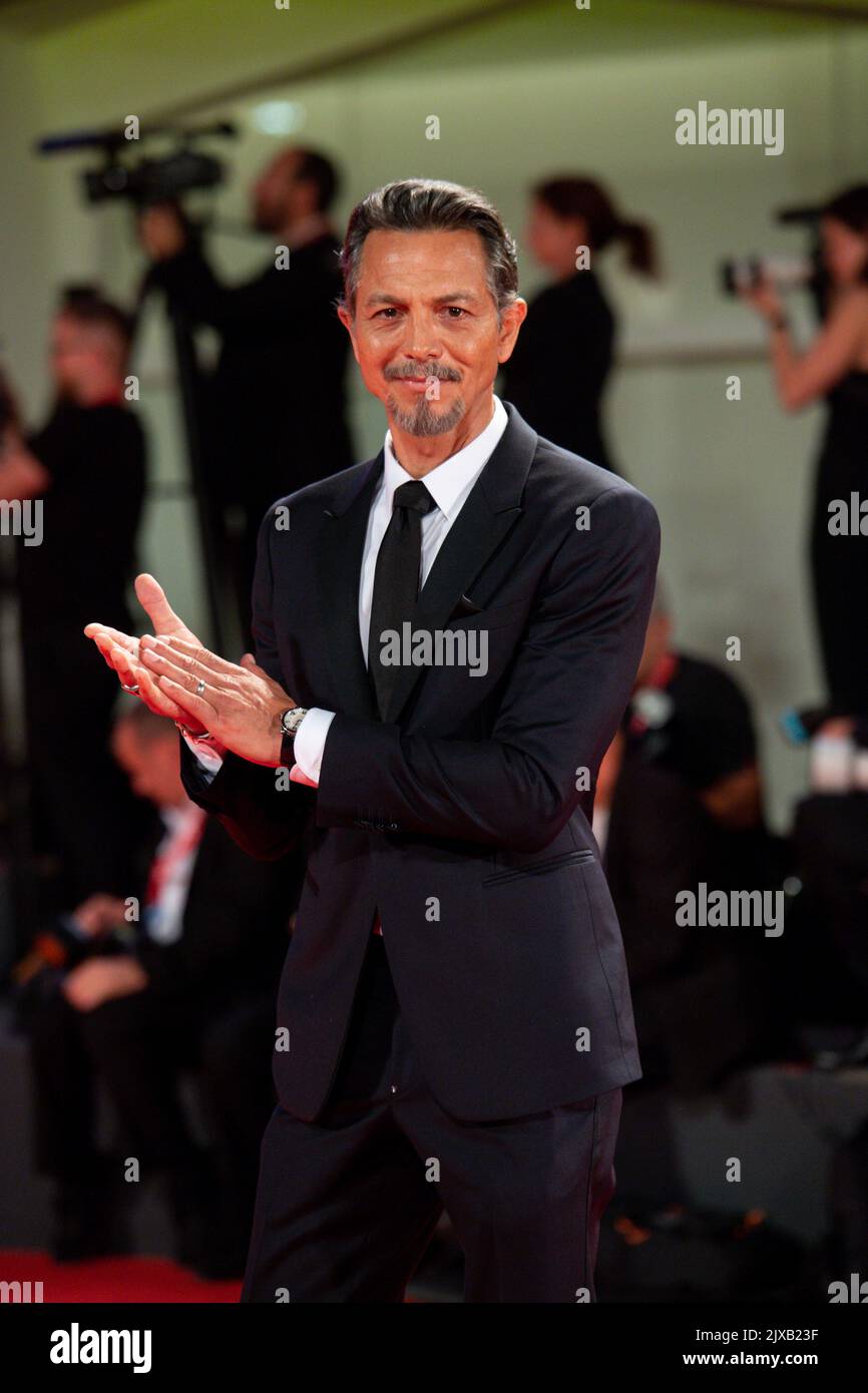 Venice, Italy. 6th Sep, 2022. Benjamin Bratt 79th Venice Film Festival ...