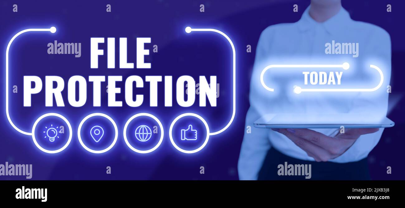 Conceptual caption File ProtectionPreventing accidental erasing of data ...