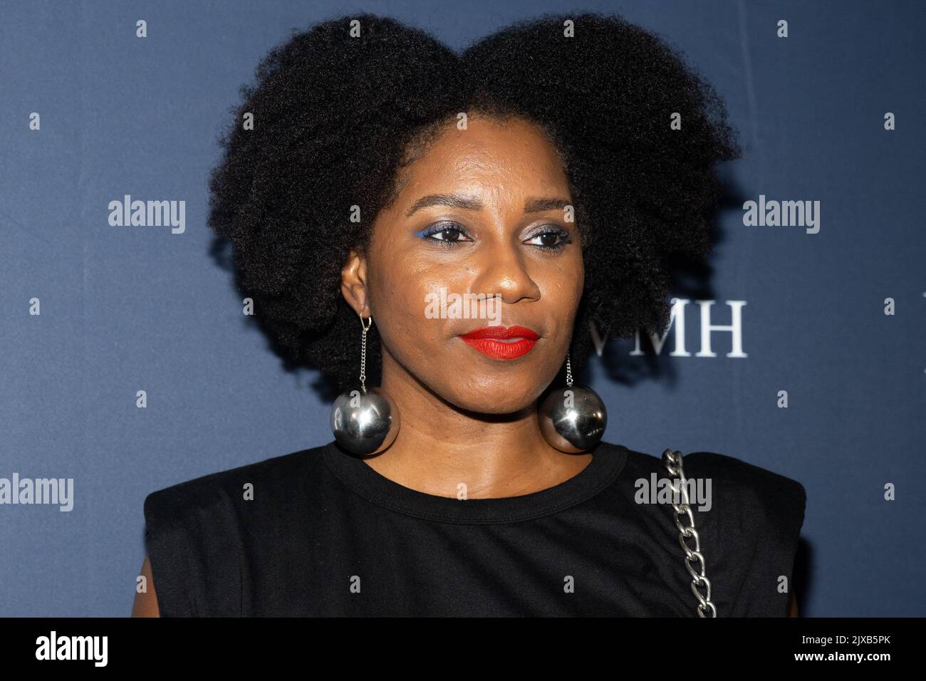 New York, USA. 06th Sep, 2022. Monroe Steele arrives at the Harlem's ...