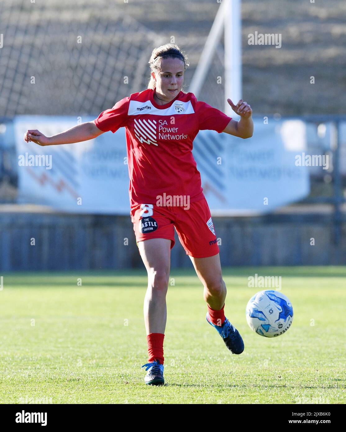 Emily Condon of United is seen before the round 8, W-League match ...
