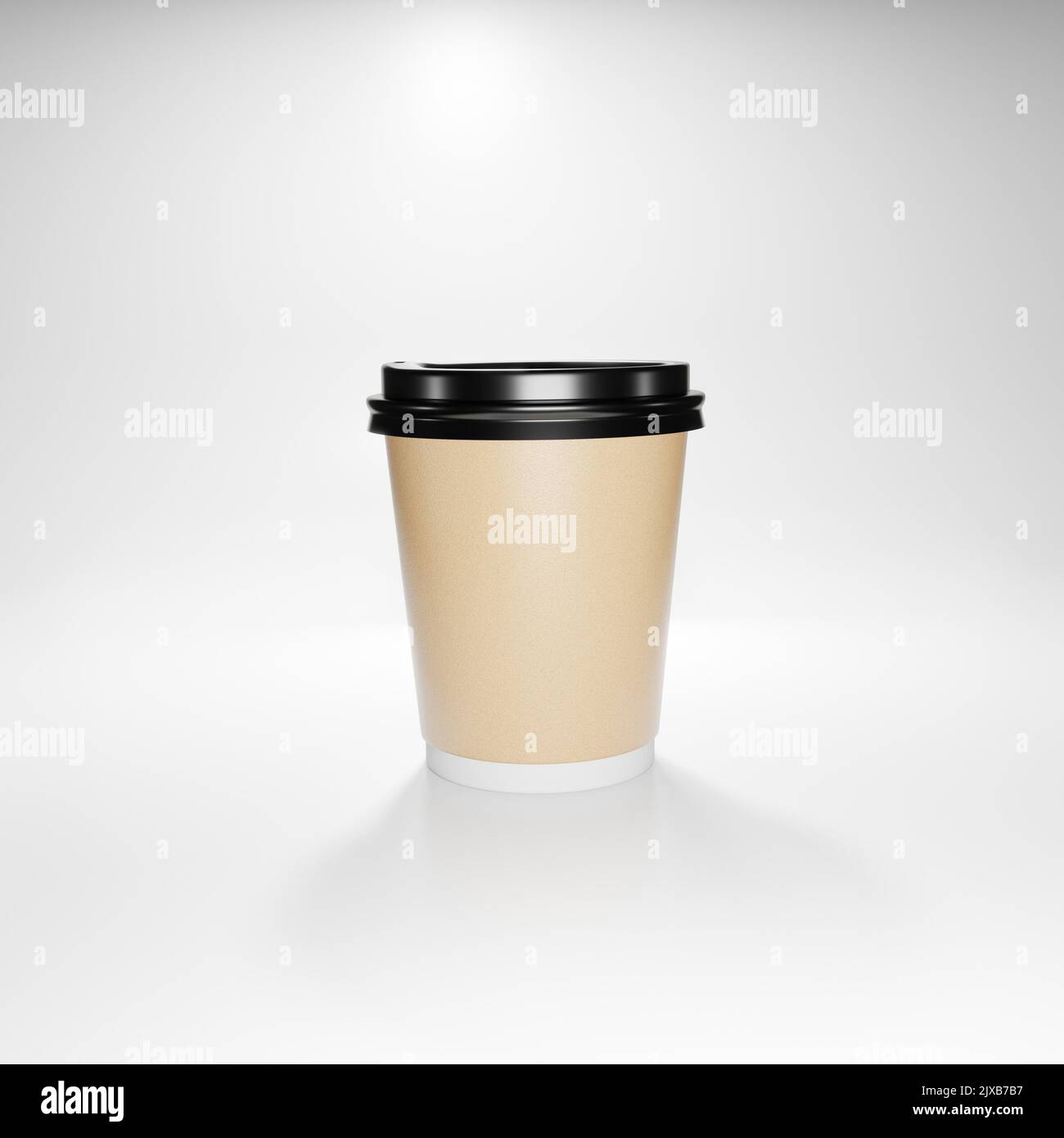 White cap coffee latte hi-res stock photography and images - Alamy