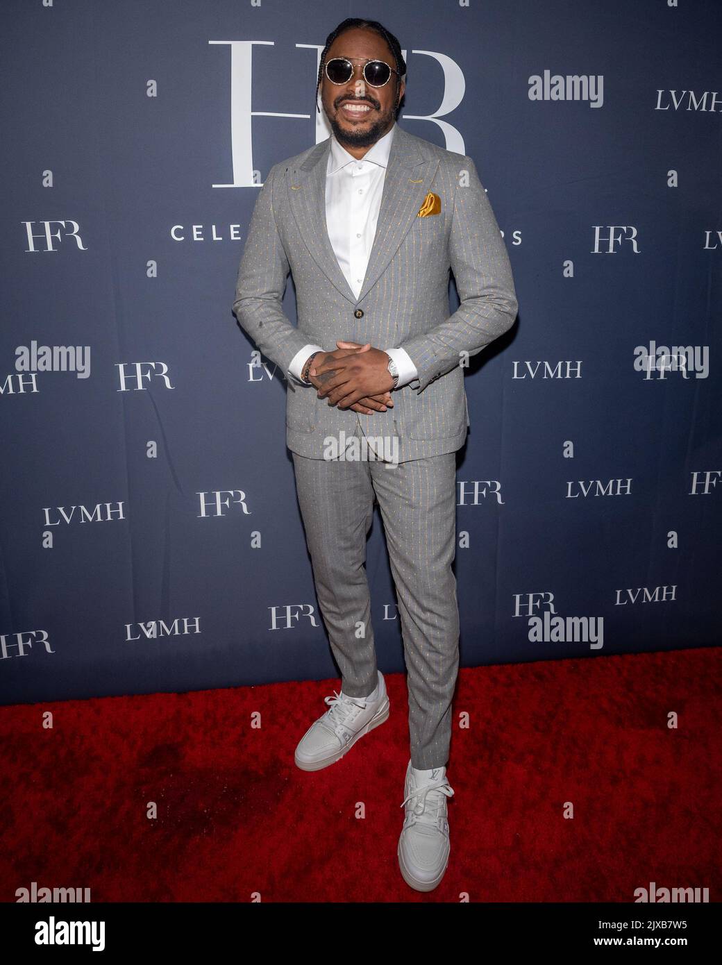 New York, USA. 06th Sep, 2022. Raheem DeVaughn arrives at the Harlem's ...