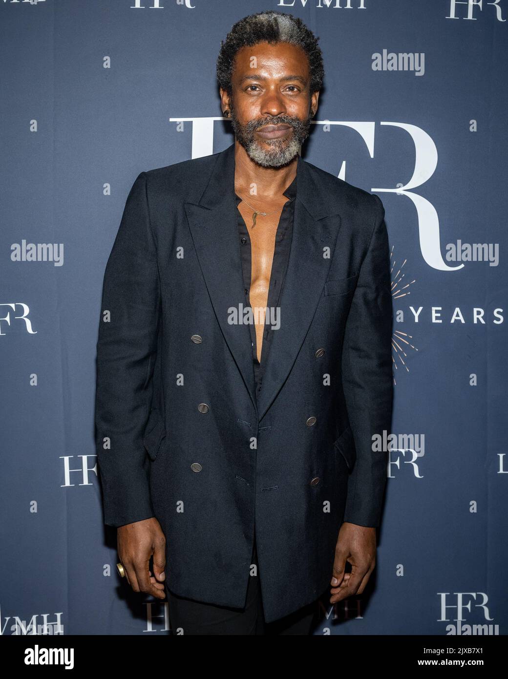 New York, USA. 06th Sep, 2022. Musa Jackson arrives at the Harlem's ...