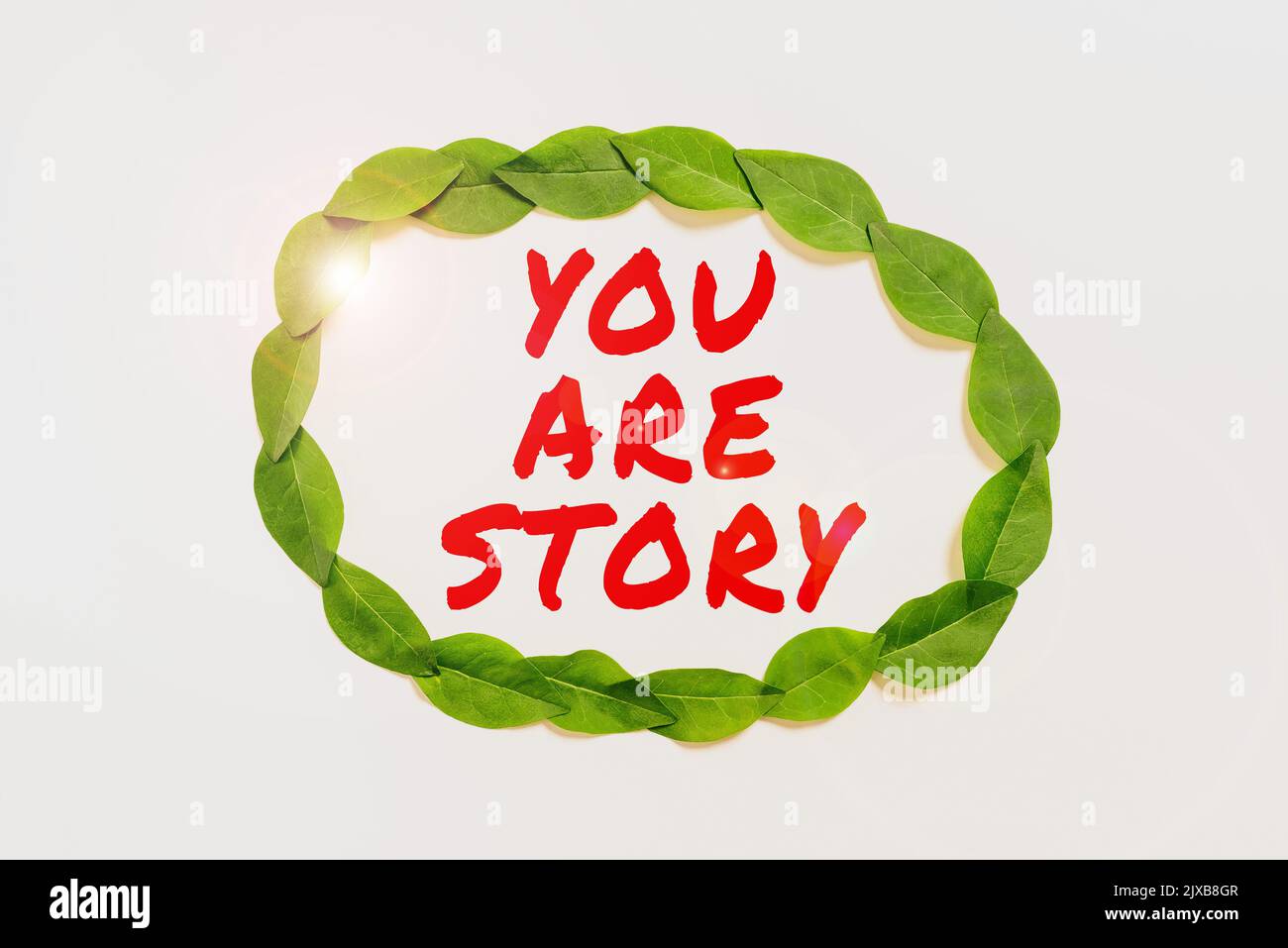 Hand writing sign You Are Story. Business overview Your stories count ...
