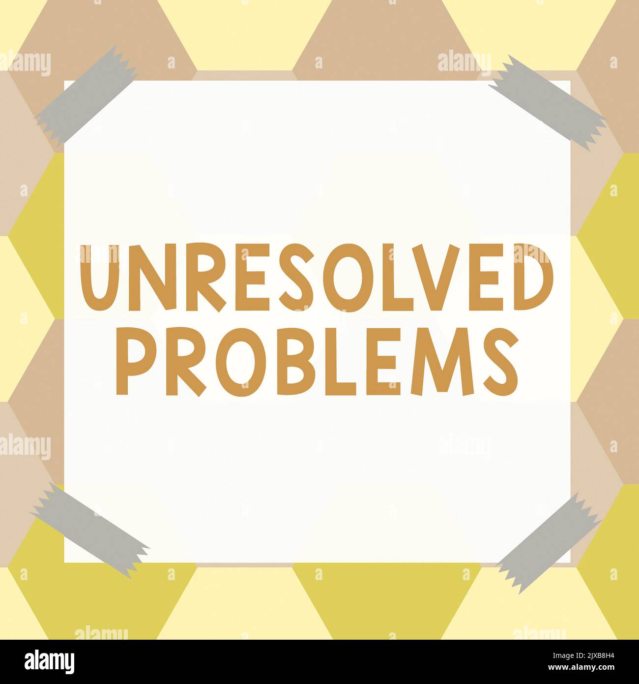 Inspiration showing sign Unresolved Problems. Business idea those ...