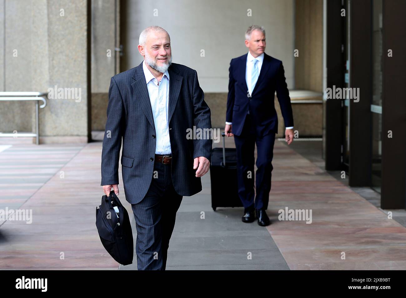 Mouhammad Tabbaa arrives at the NSW Supreme Court in Sydney, Monday ...