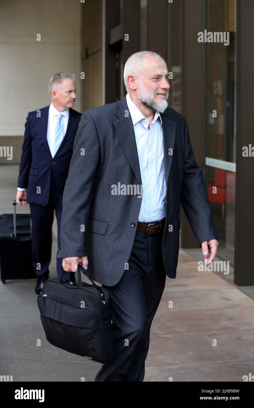 Mouhammad Tabbaa arrives at the NSW Supreme Court in Sydney, Monday ...