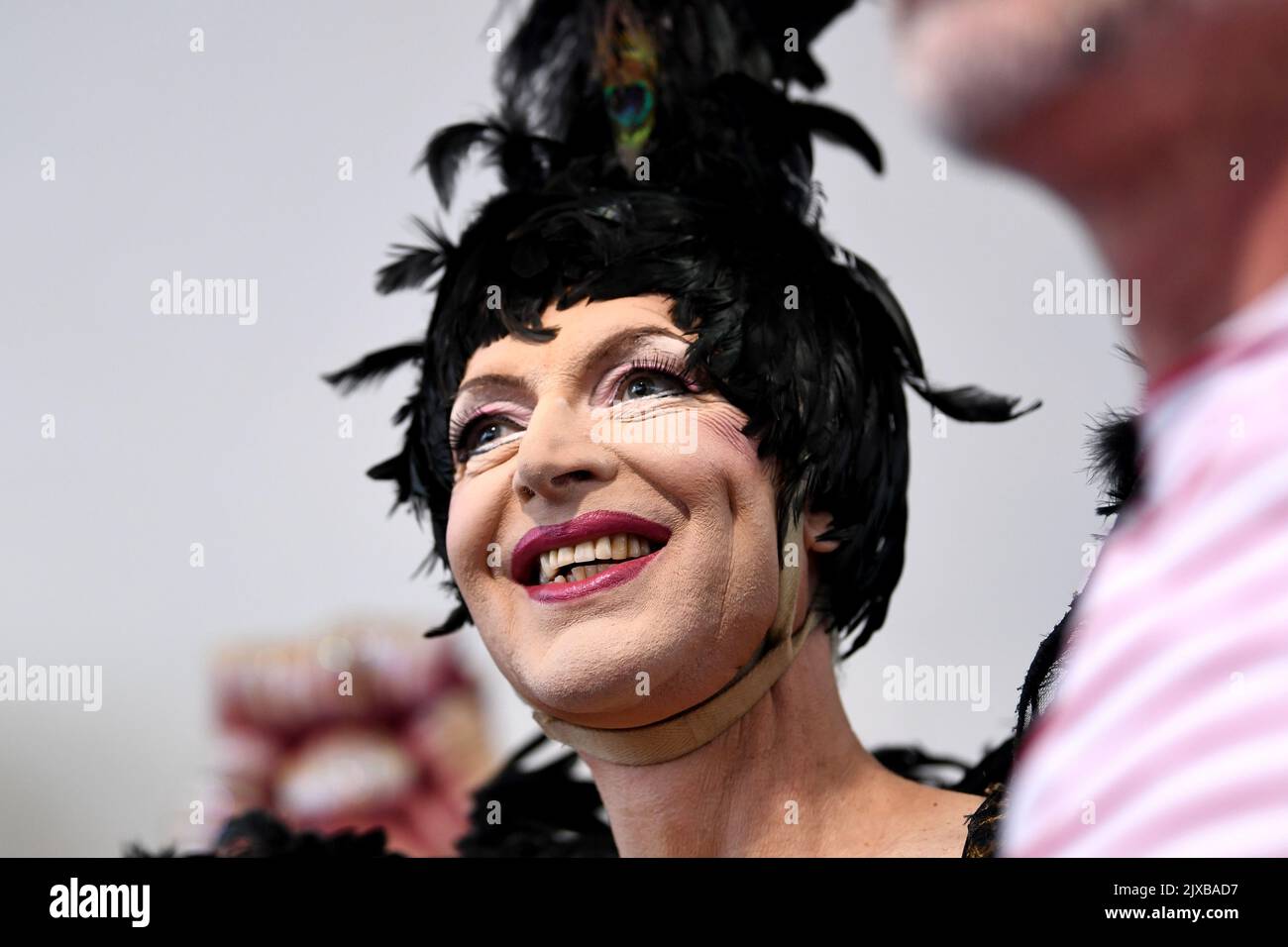 Australian theatre royalty Tony Sheldon is dressed in the costume of ...