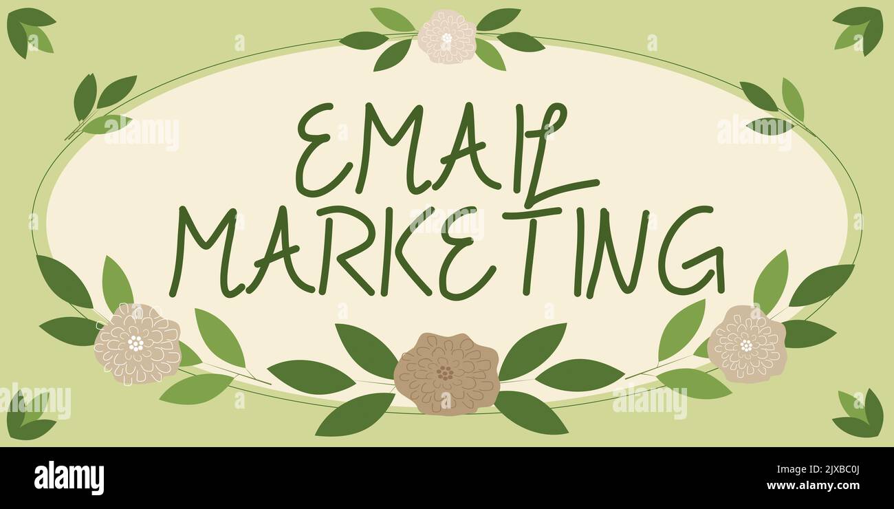 Conceptual display Email MarketingSending a commercial message to a ... Conceptual display Email MarketingSending a commercial message to a ...
