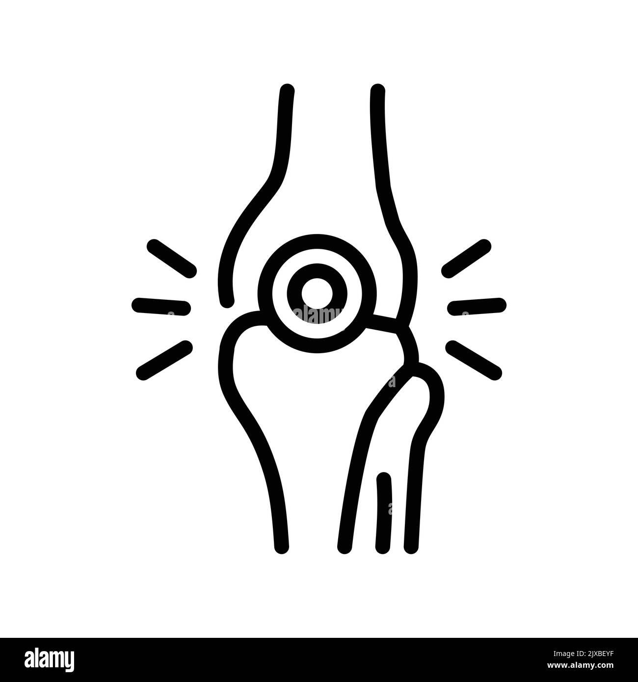 Stroke health problem black line Stock Vector Images - Alamy