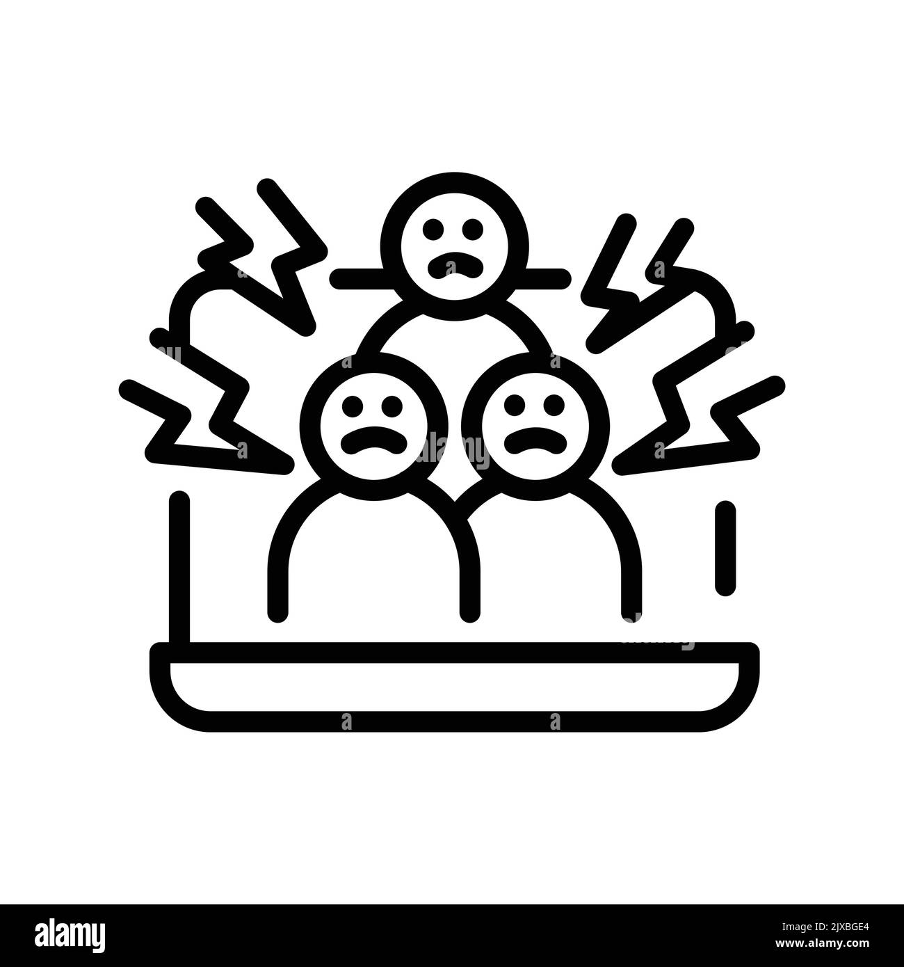 Cyberbullying drawing hi-res stock photography and images - Alamy