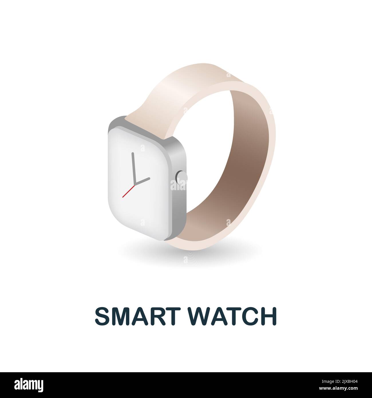 Smart Watch icon. 3d illustration from artificial intelligence ...