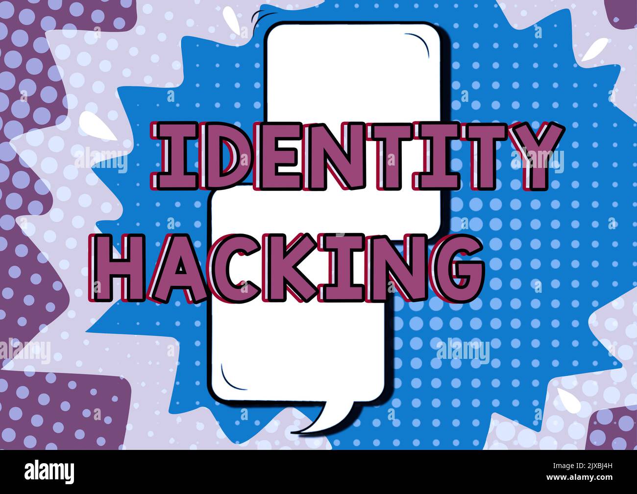 Text caption presenting Identity Hackingcriminal that steal your ... Text caption presenting Identity Hackingcriminal that steal your ...