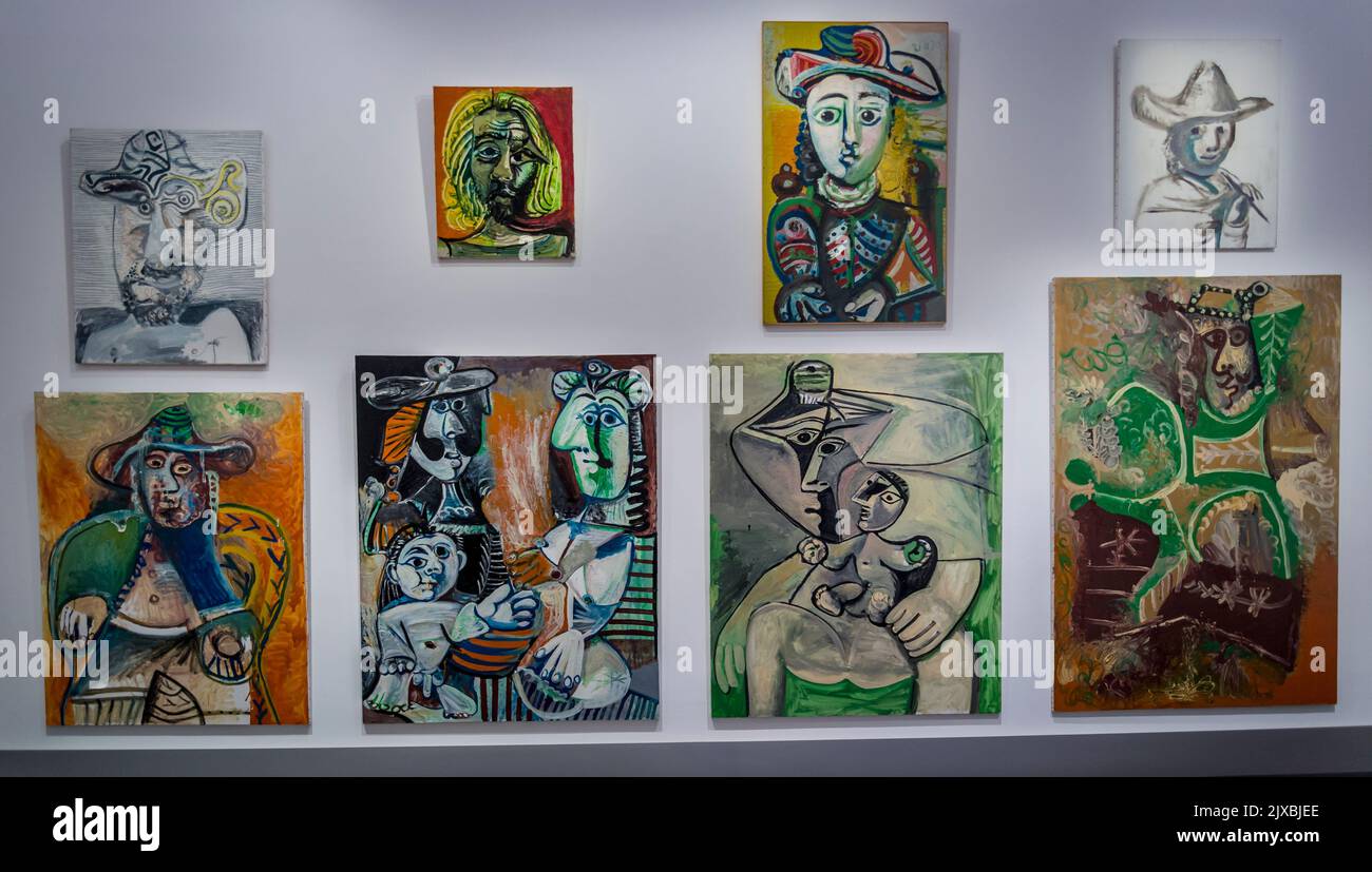 Picasso's late work, Picasso Museum, an art gallery located in the ...