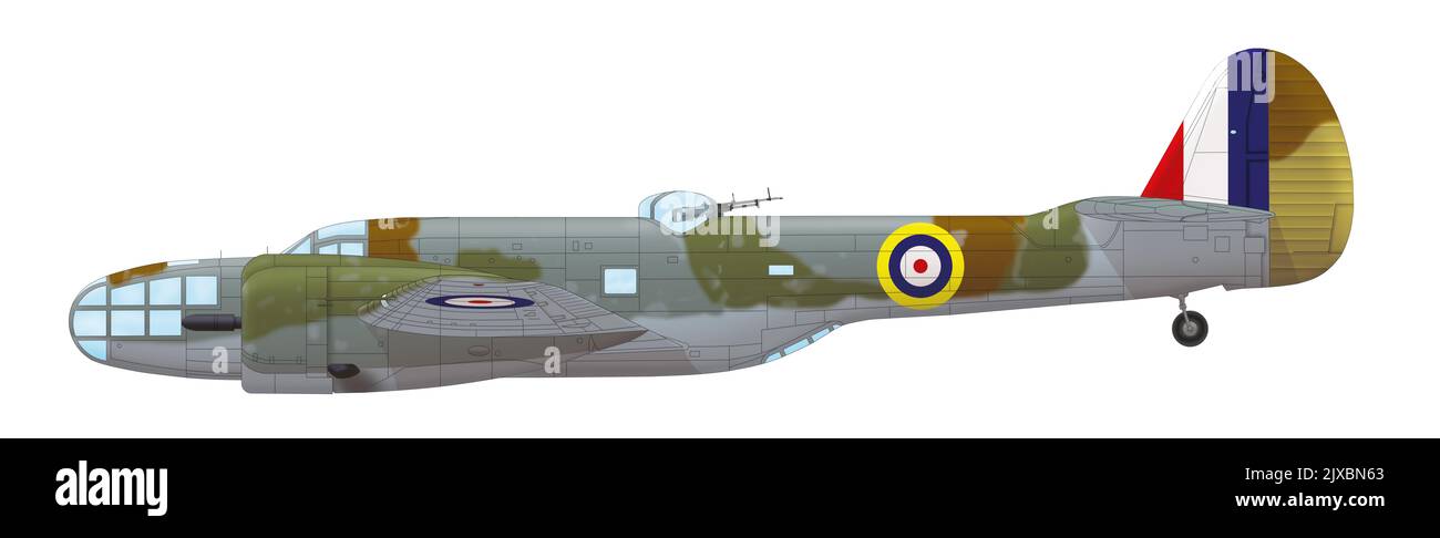 Martin 167F Maryland of the French Bomber Flight No 1, Aden, Summer ...