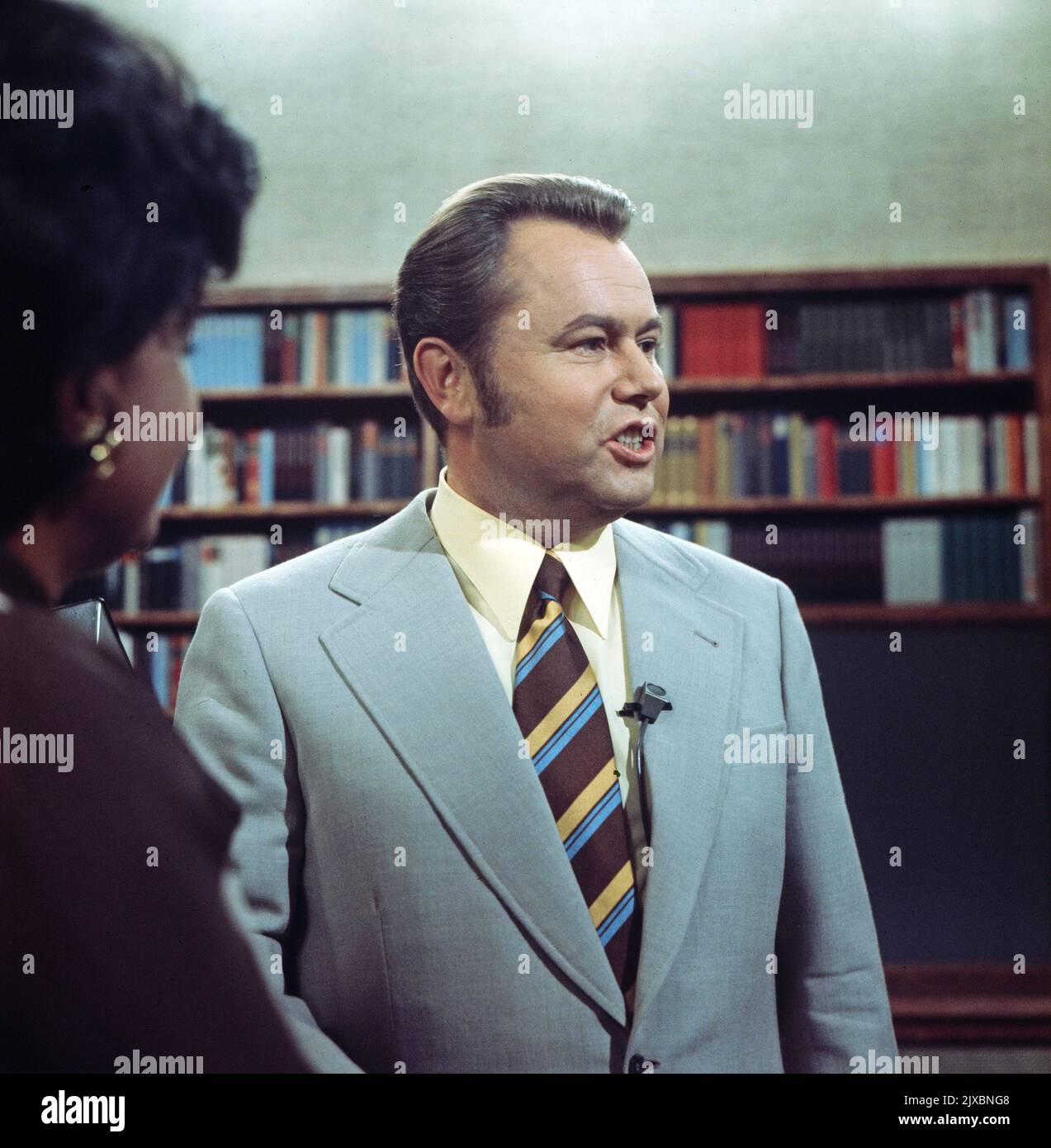 Eduard Ede Zimmermann, deutscher Fernsehmoderator und Journalist ...