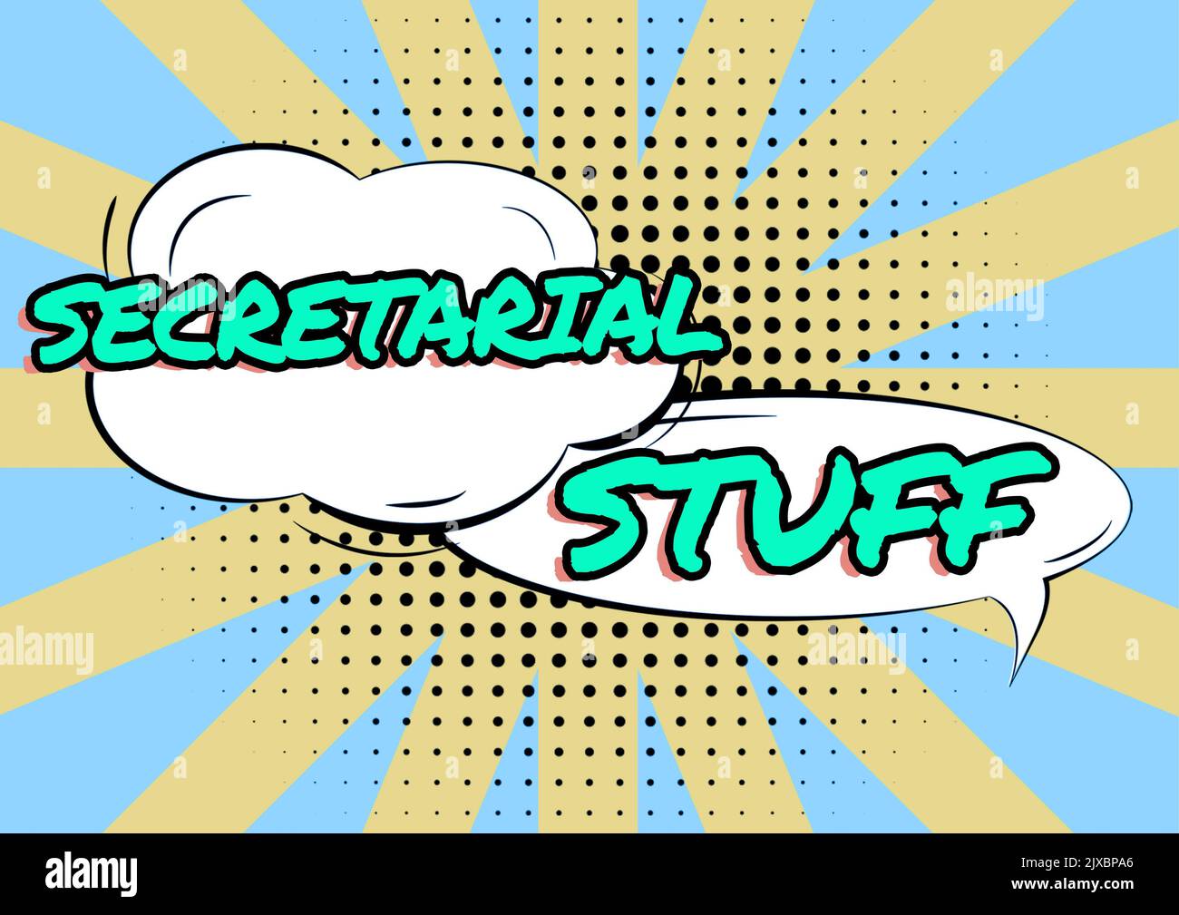 Conceptual display Secretarial StuffSecretary belongings Things owned ...