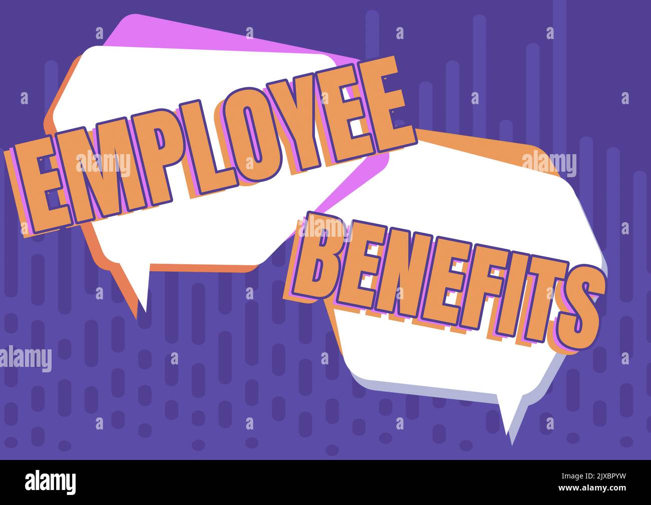Text sign showing Employee BenefitsIndirect and noncash compensation ...
