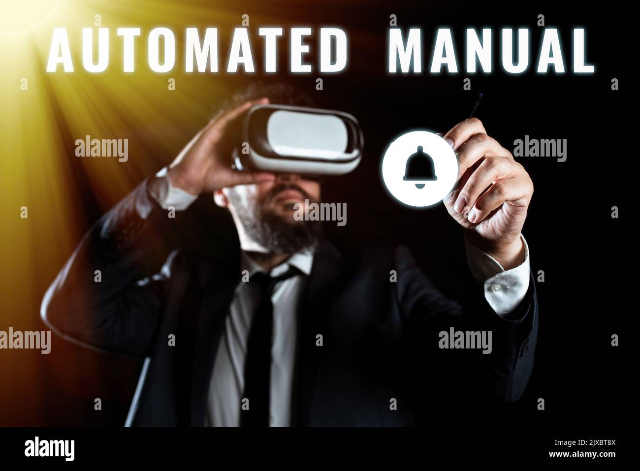 Handwriting text Automated Manualas trigger shift and it can switch ...