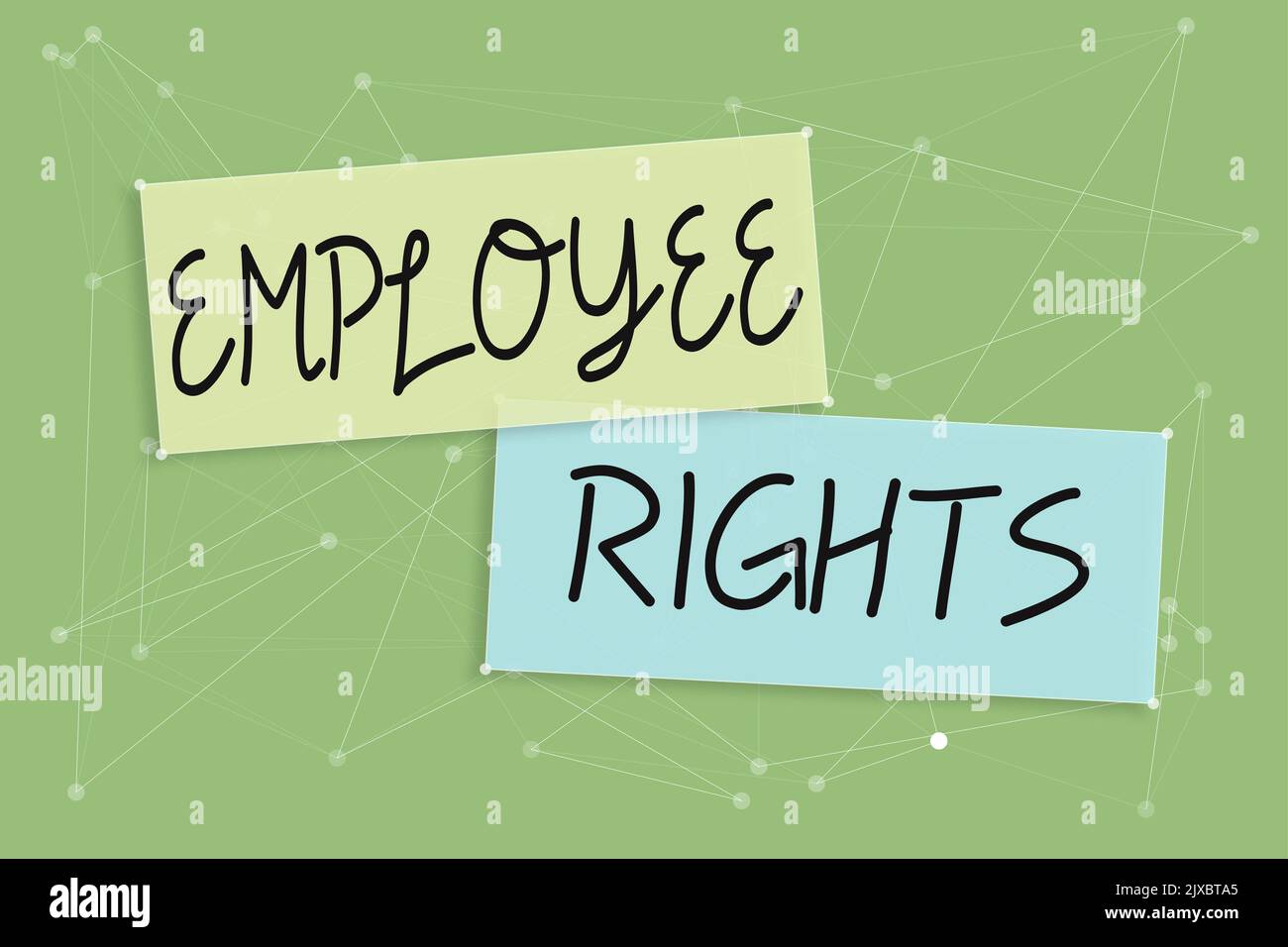 Text caption presenting Employee RightsAll employees have basic rights ...