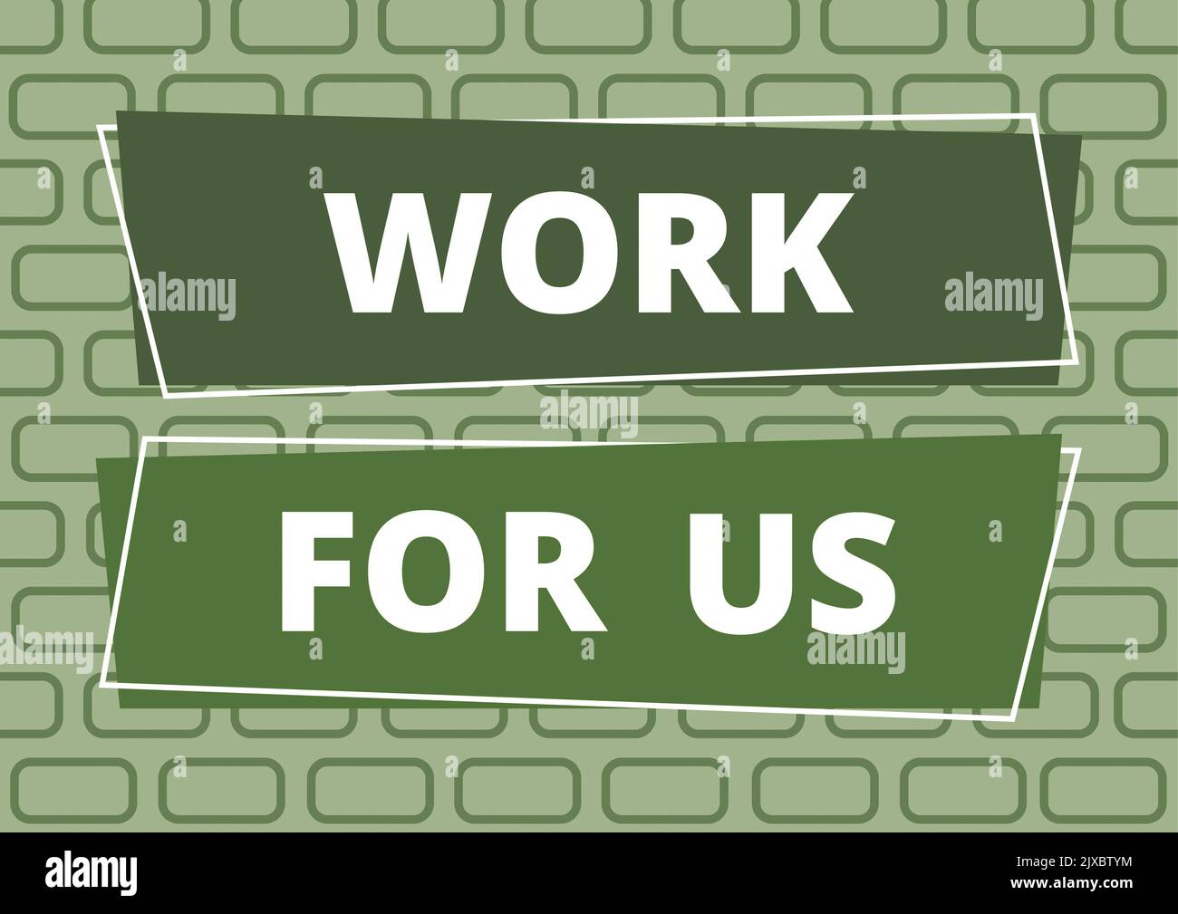 Conceptual display Work For Us. Word for Invitation to join a working ...