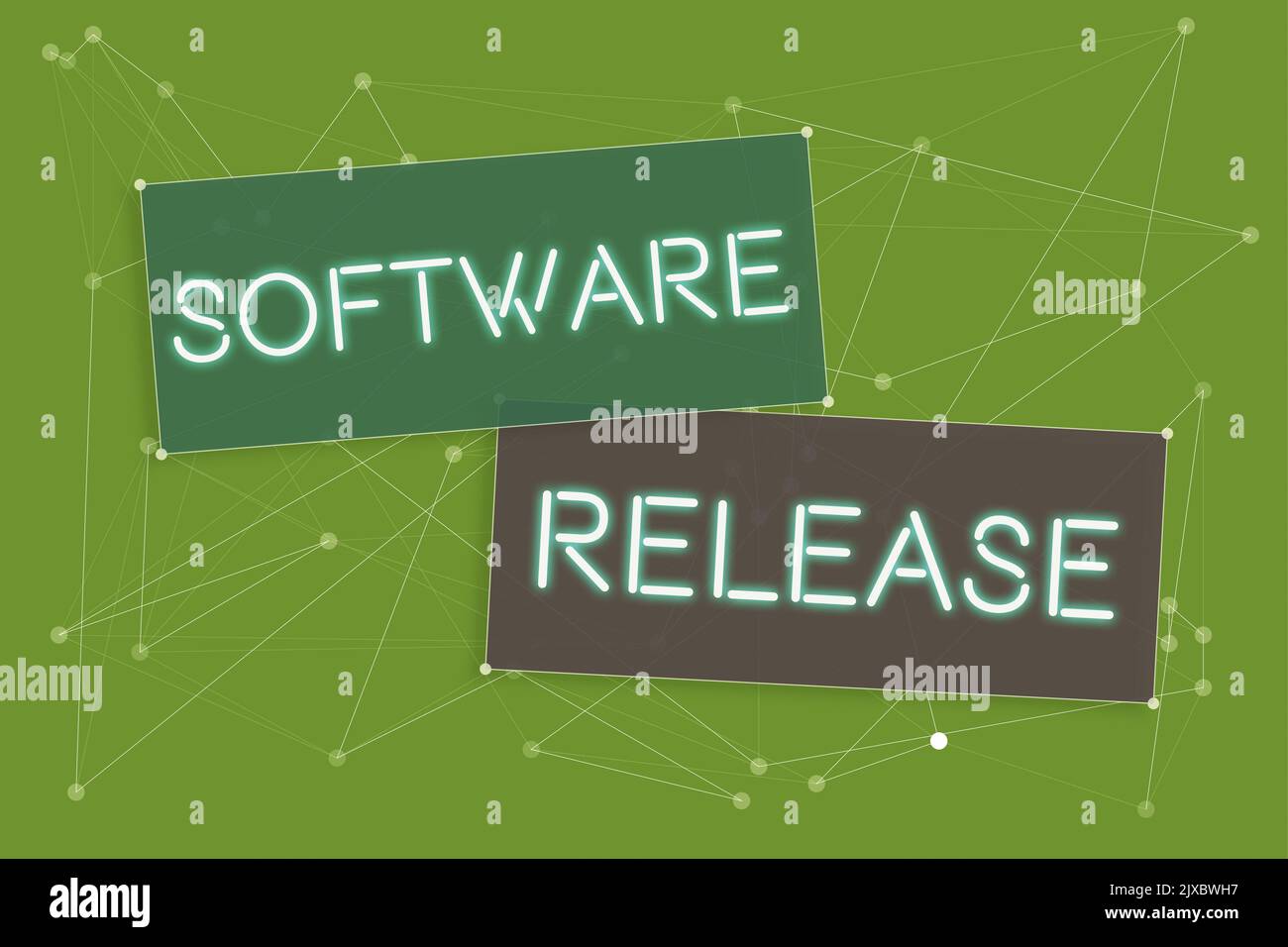 Text showing inspiration Software Releasesum of stages of development ...