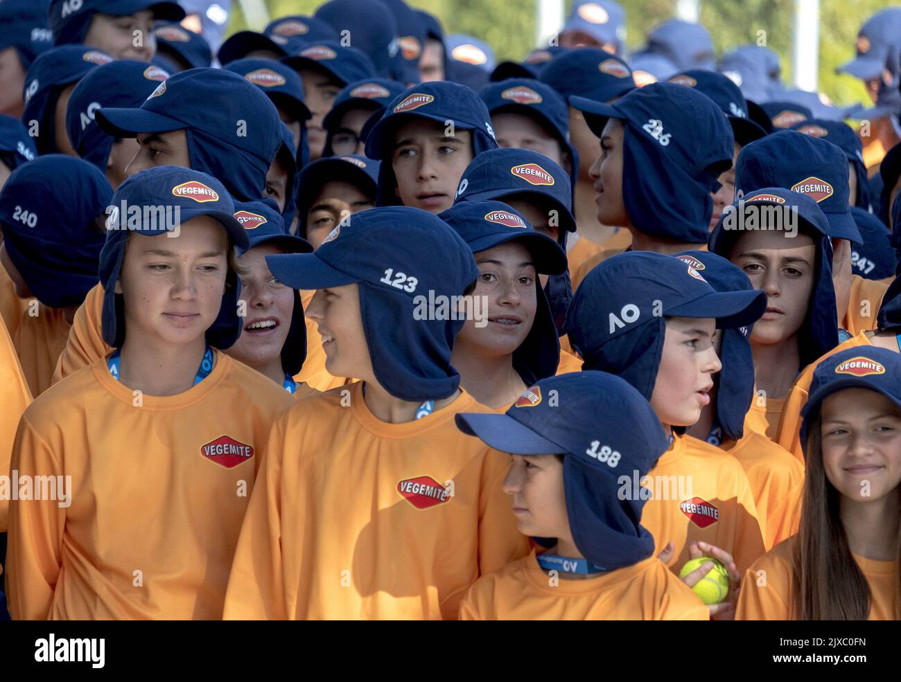 Australian Open ballkids are officially welcomed by tennis star Stan ...