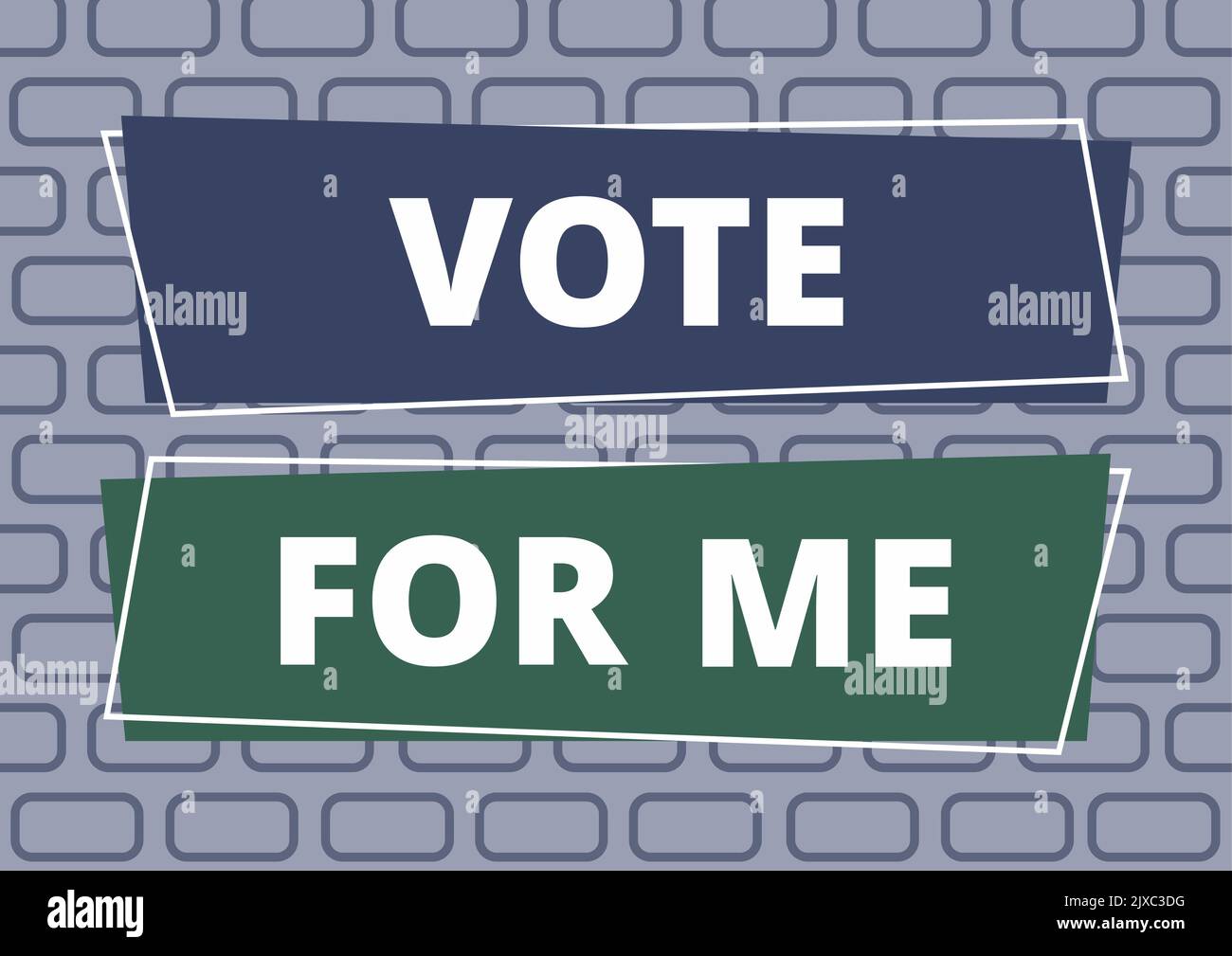 Writing displaying text Vote For Me. Word Written on Campaigning for a ...