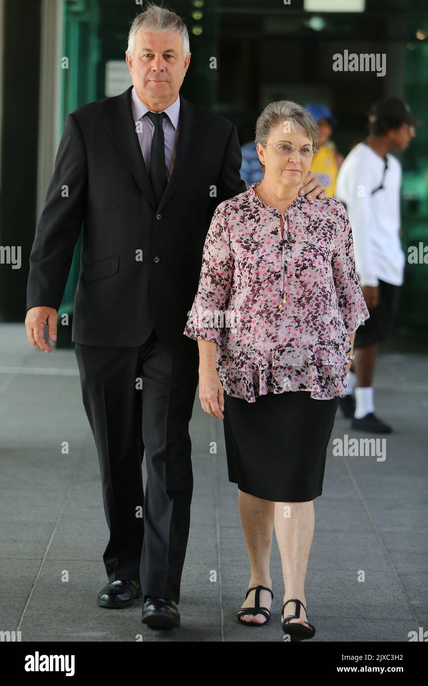 Slain Queensland man Timothy Pullen's parents Gary and Leanne Pullen ...