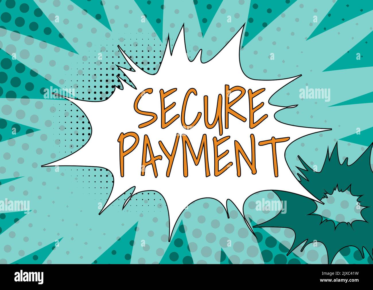 Hand writing sign Secure PaymentSecurity of Payment refers to ensure of ...