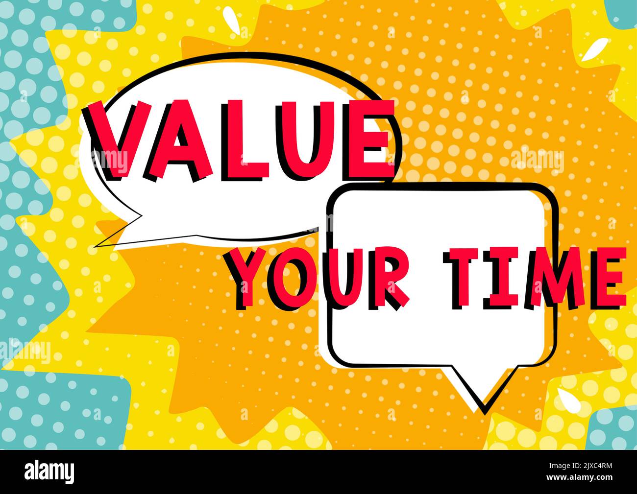 Text sign showing Value Your Timeasking someone to make schedule and ...