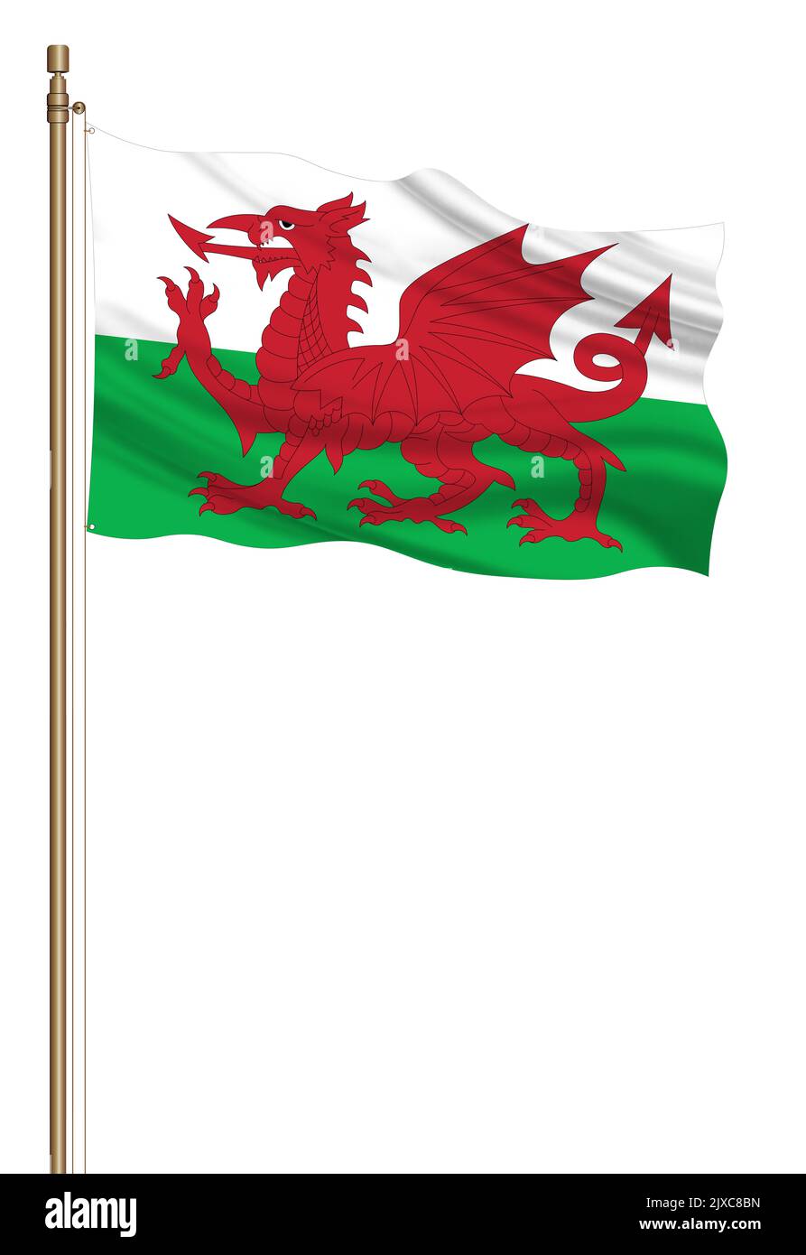 Wales Flag Clipart For Campaigns