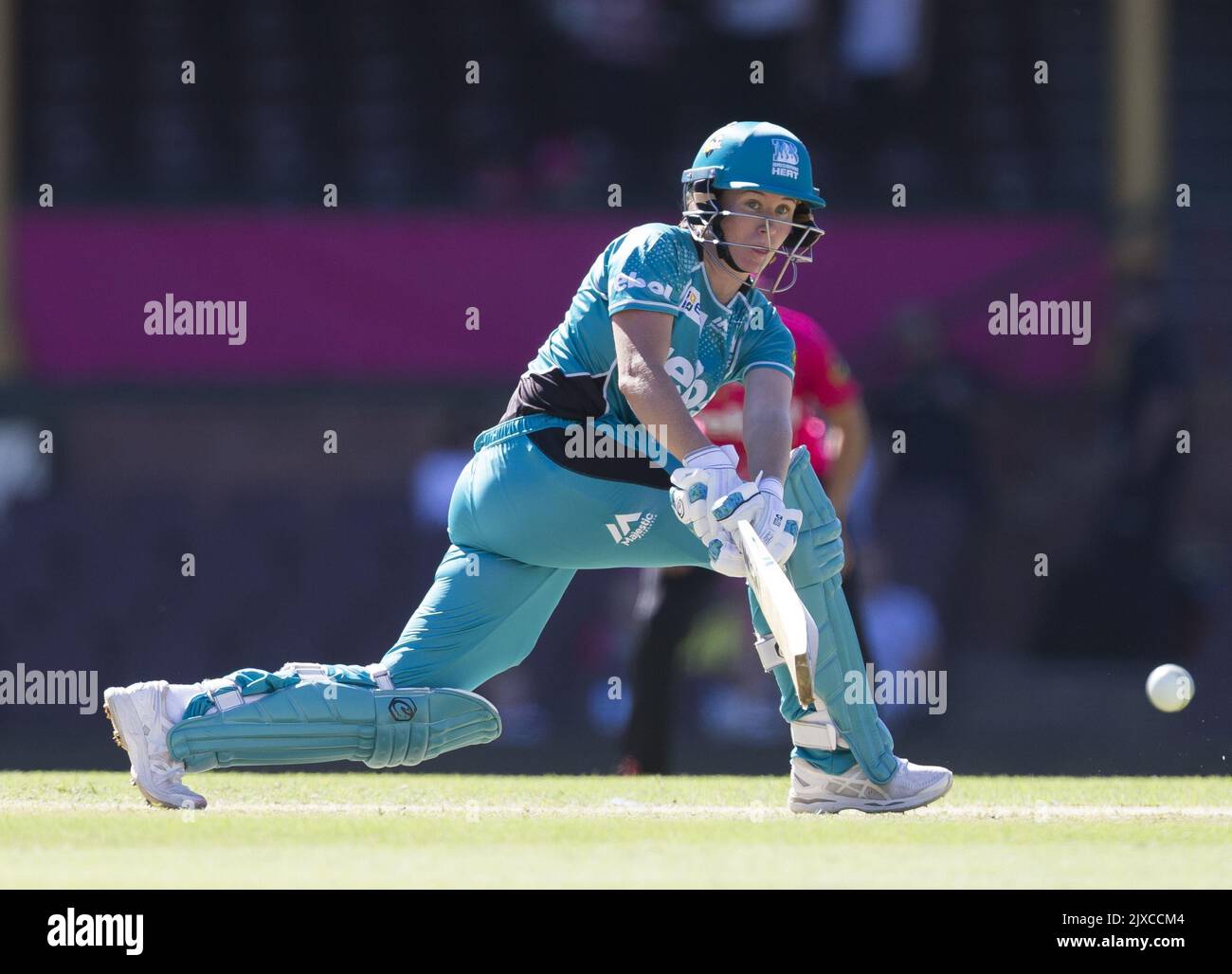 Beth Mooney of the Heat bats during the Womens Big Bash League (WBBL ...