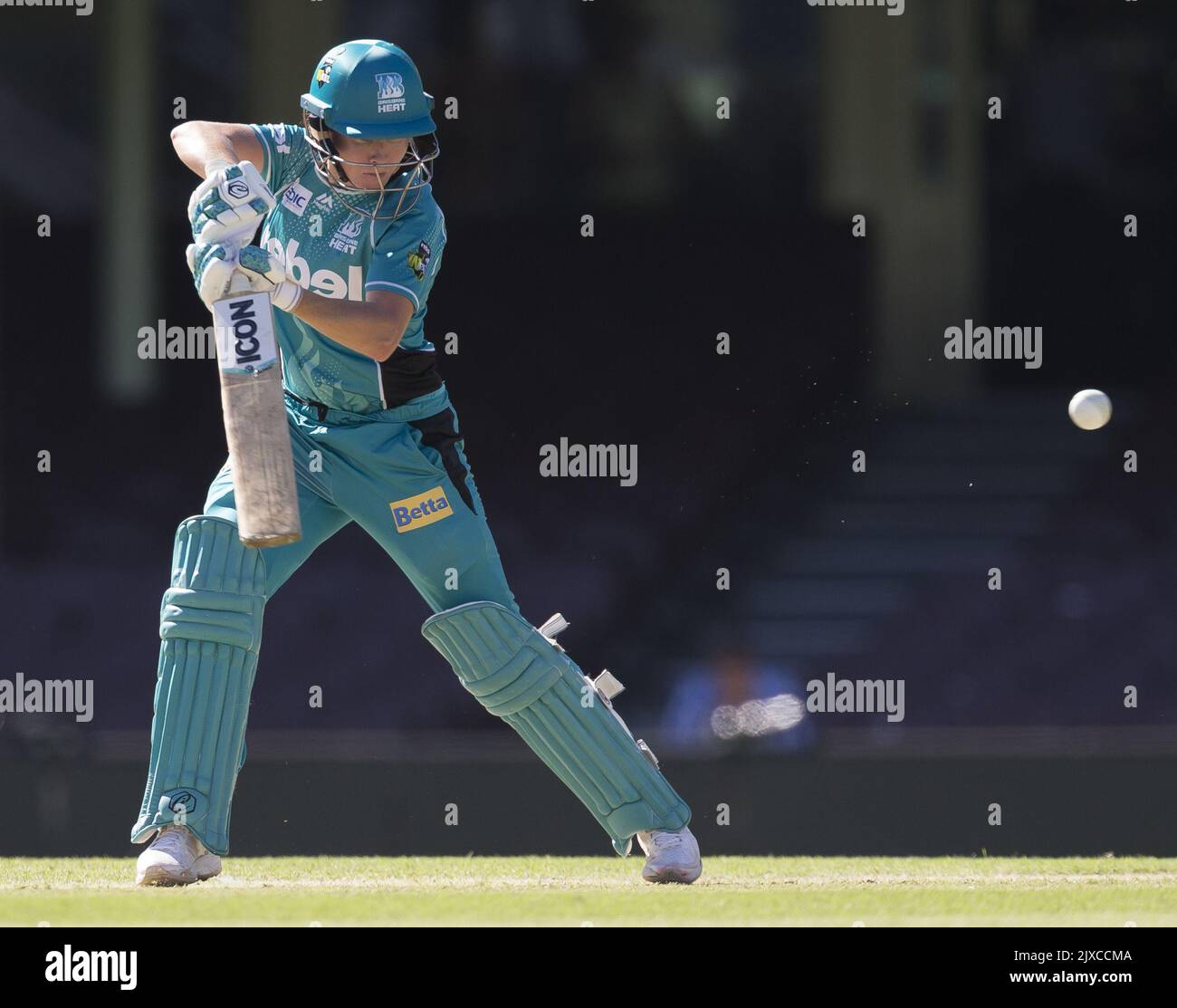 Beth Mooney of the Heat bats during the Womens Big Bash League (WBBL ...