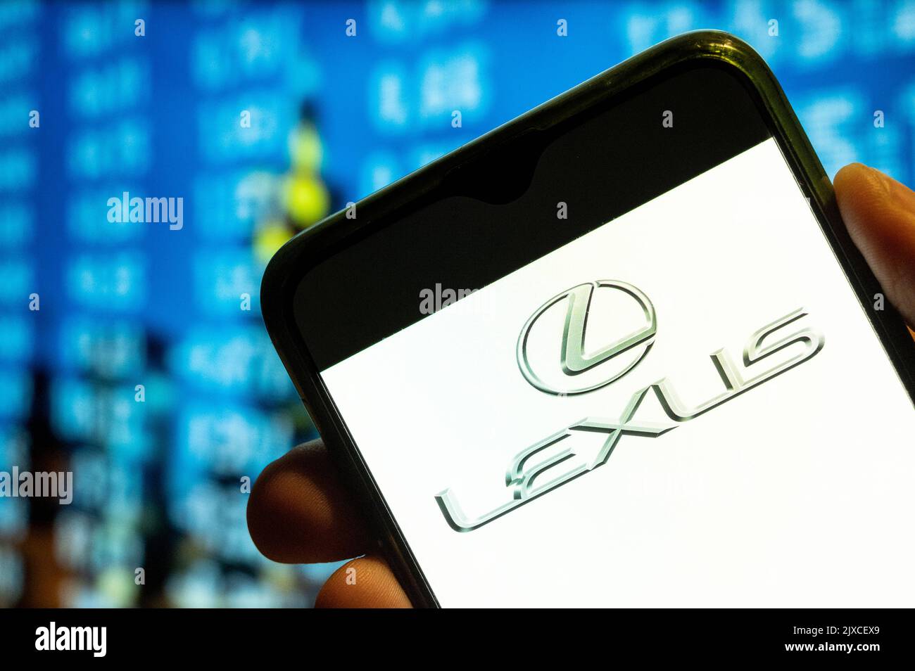 Lexus logo hi-res stock photography and images - Alamy