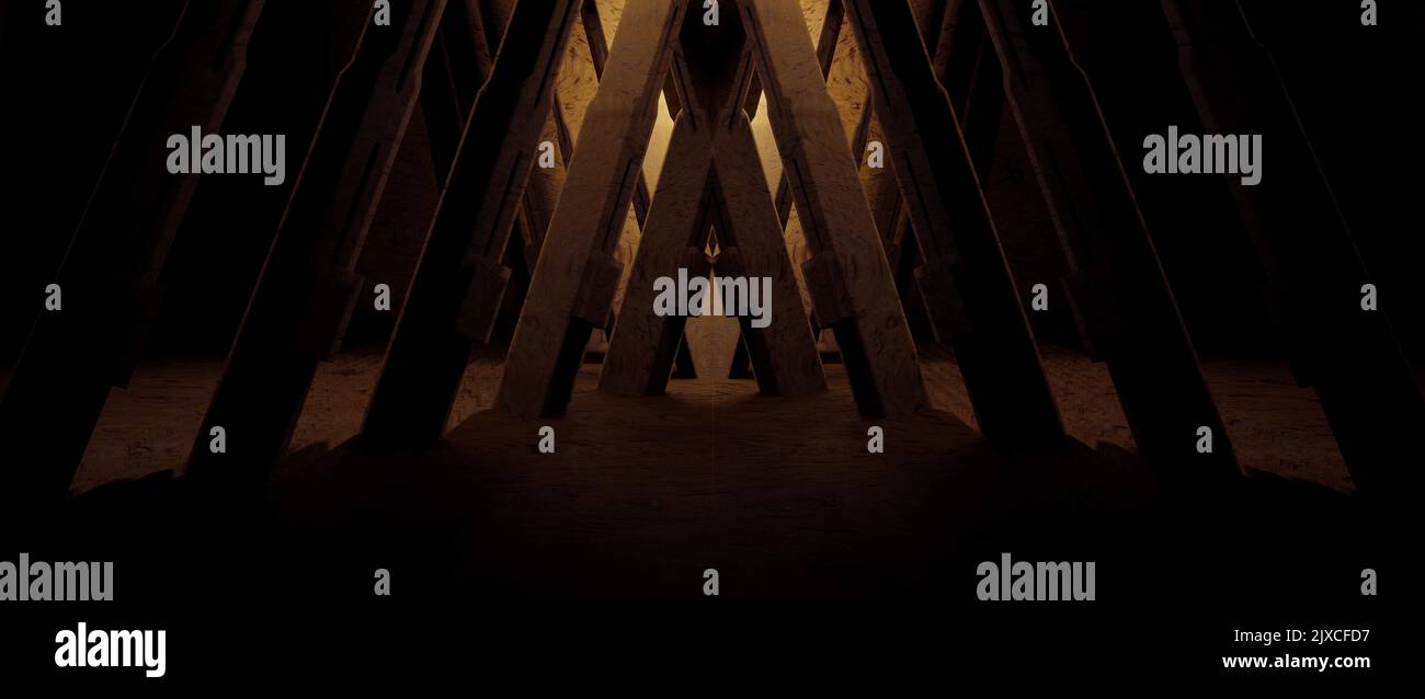 Inside warehouse high tech concrete hi-res stock photography and images ...