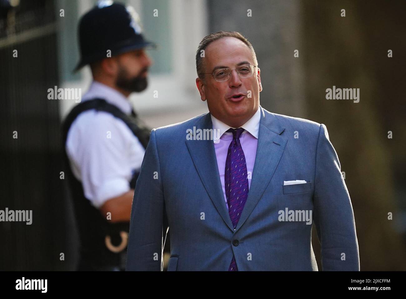Attorney General Michael Ellis arriving in Downing Street, London, for ...