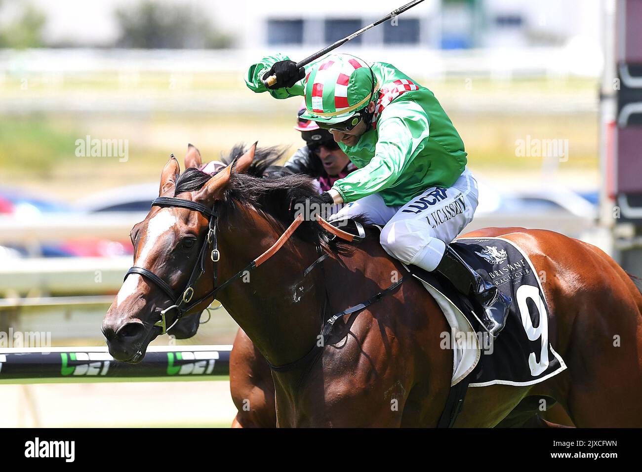 Jockey Larry Cassidy rides First Crush to victory in Race 2, the ...