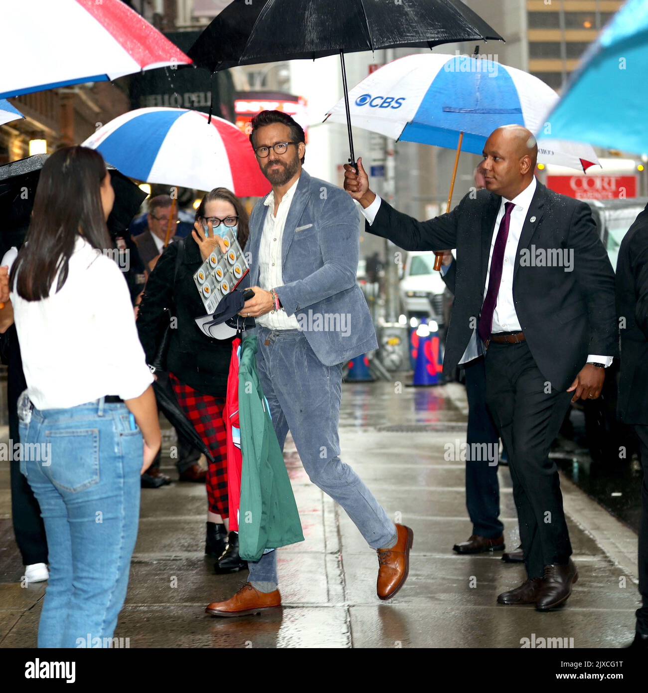 Celebrities At `The Late Show With Stephen Colbert` Show Studios ...