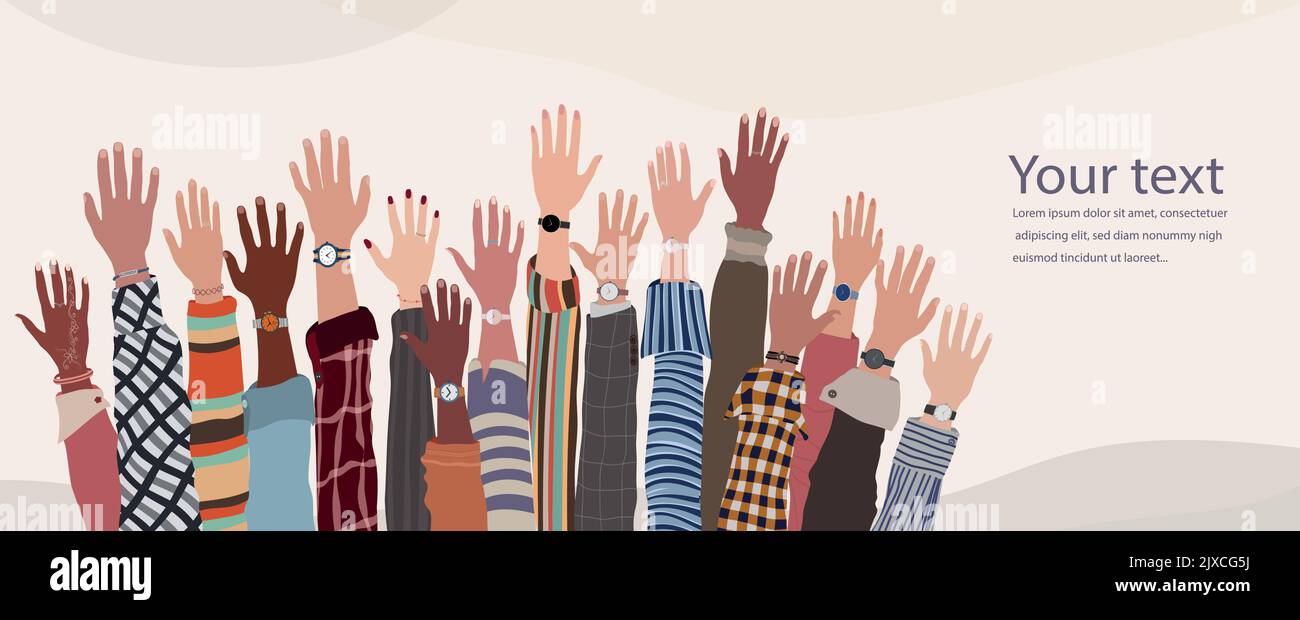 Ethnic community banner Stock Vector Images - Alamy