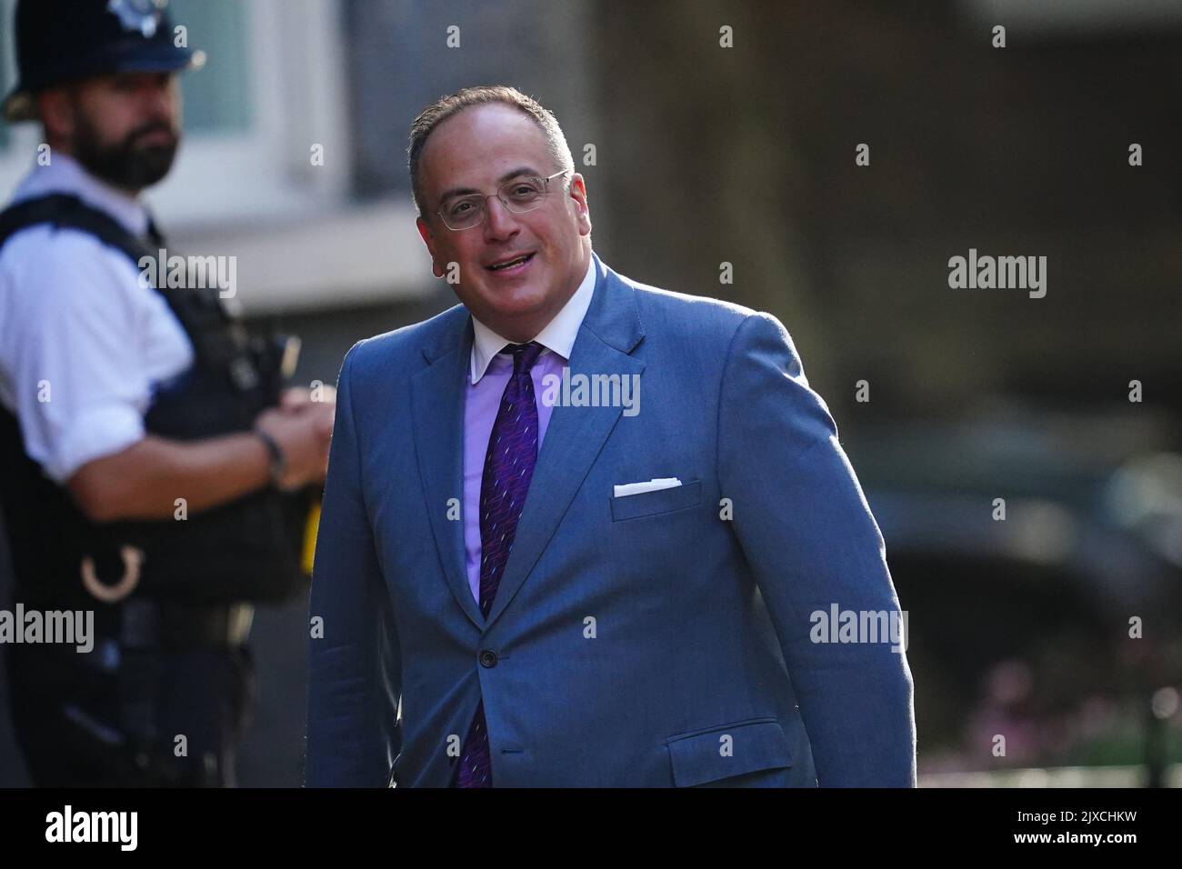 Attorney General Michael Ellis arriving in Downing Street, London, for ...