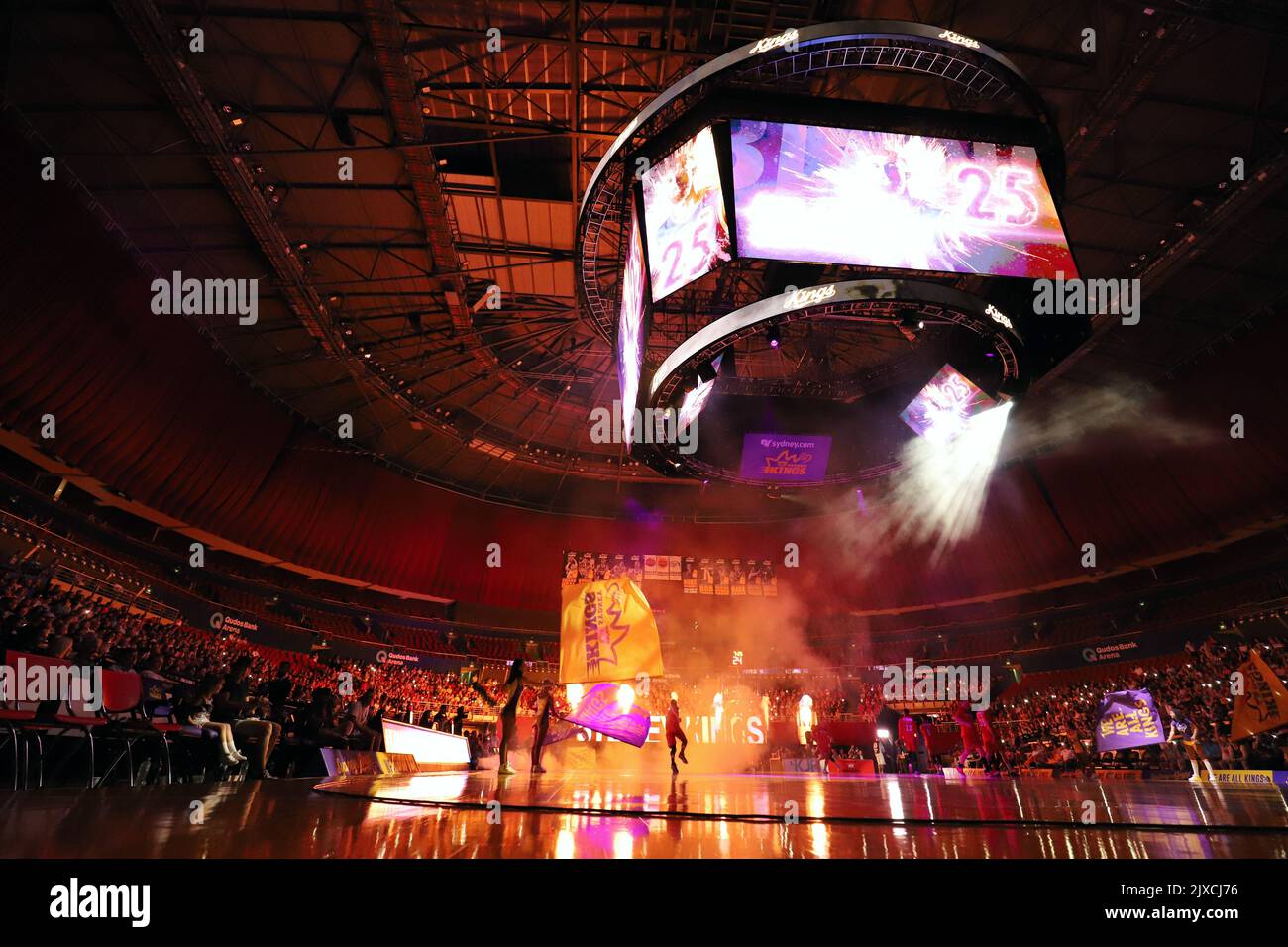 General scenes prior to the NBL Round 15 game between Sydney Kings and ...