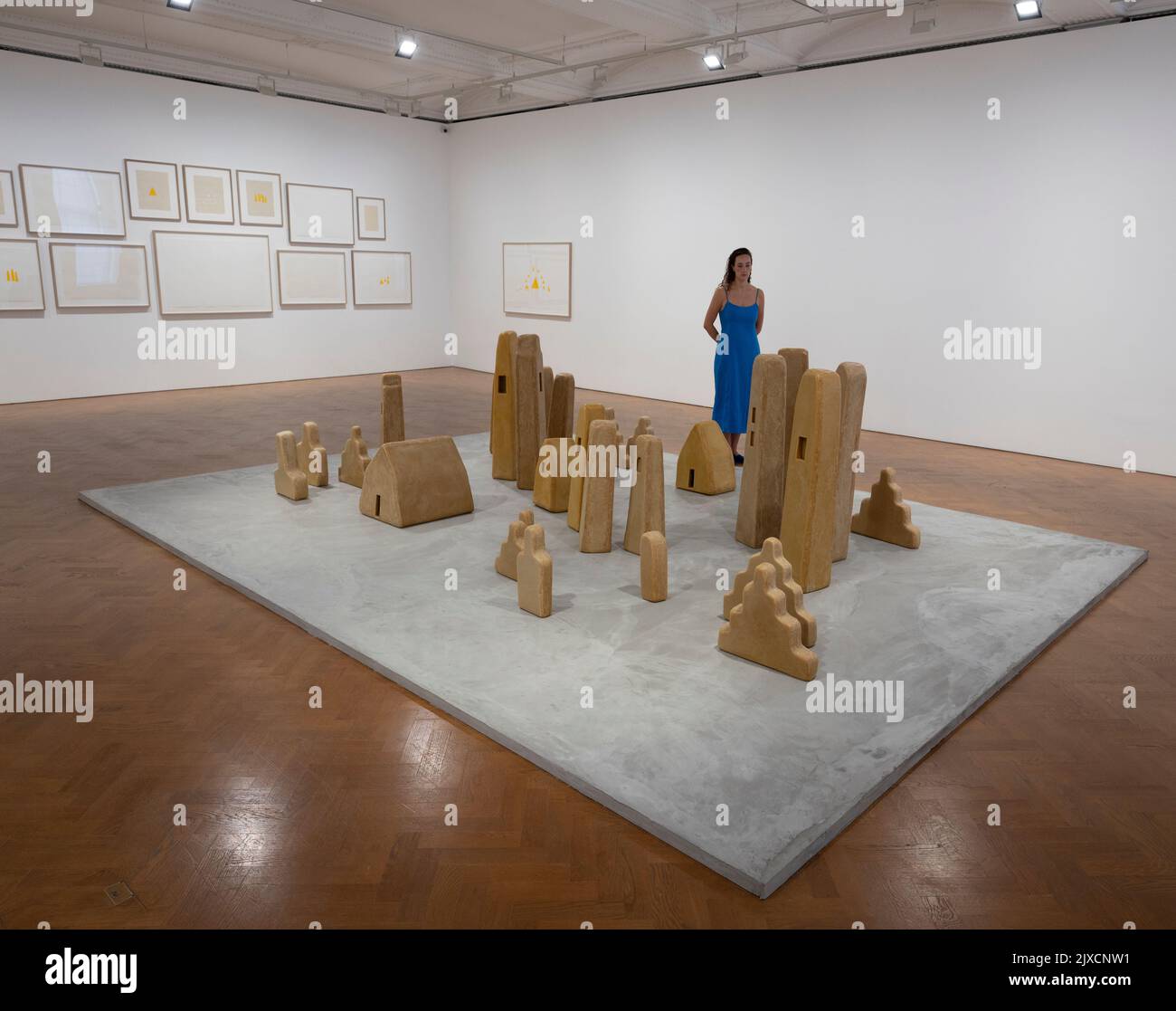 Thaddaeus Ropac, London, UK. 7 September 2022. German artist Wolfgang ...