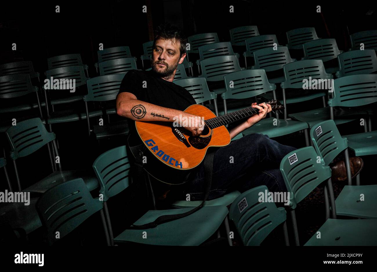 Shane Nicholson Country and Western Singer poses for a photograph at ...