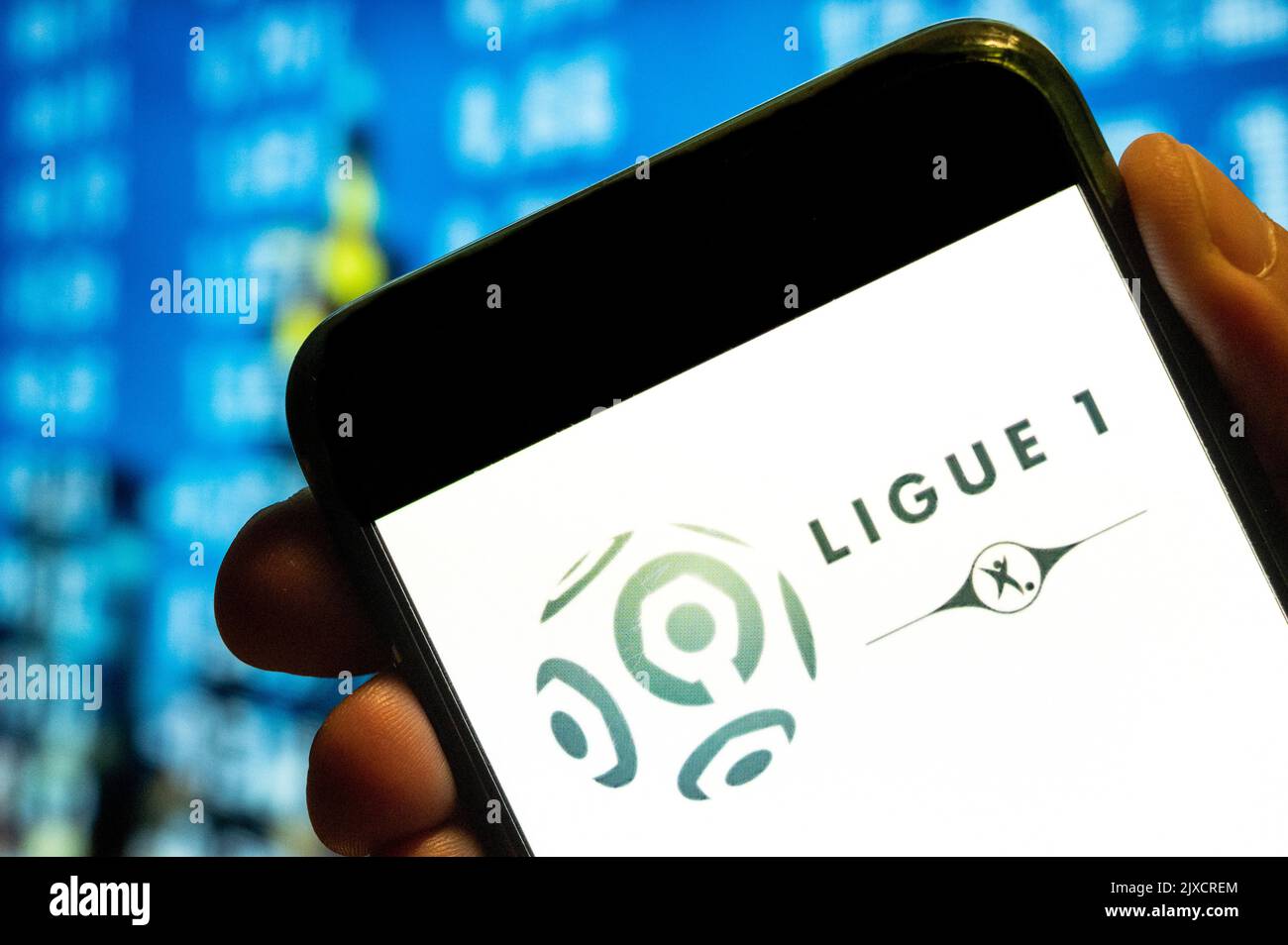 China. 25th July, 2022. In this photo illustration, the French football ...