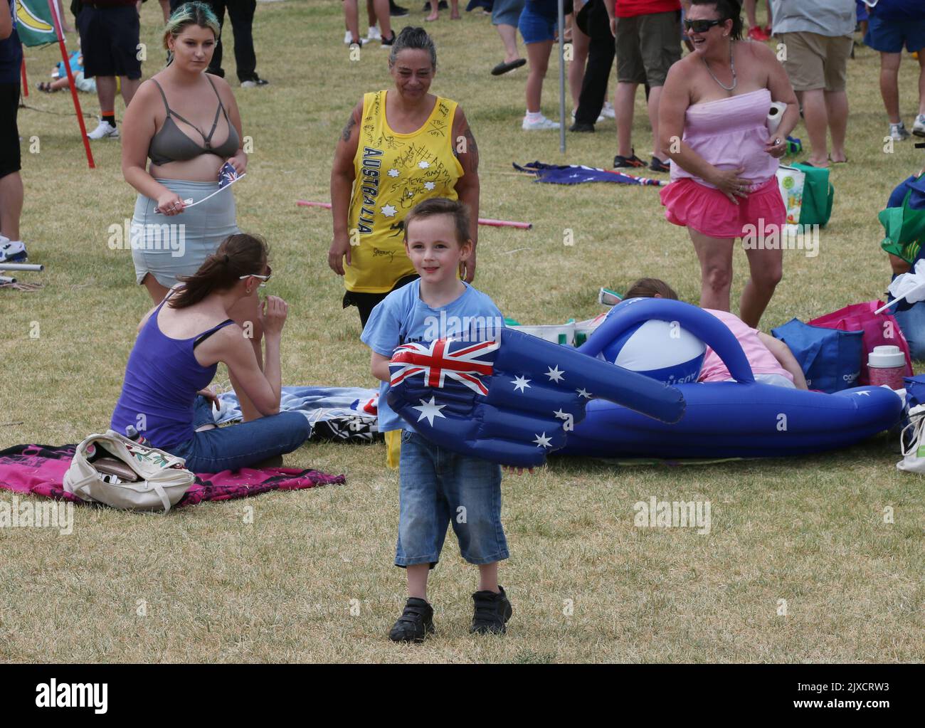 An Australia Day beach party, hosted by the True Blue Crew and United ...