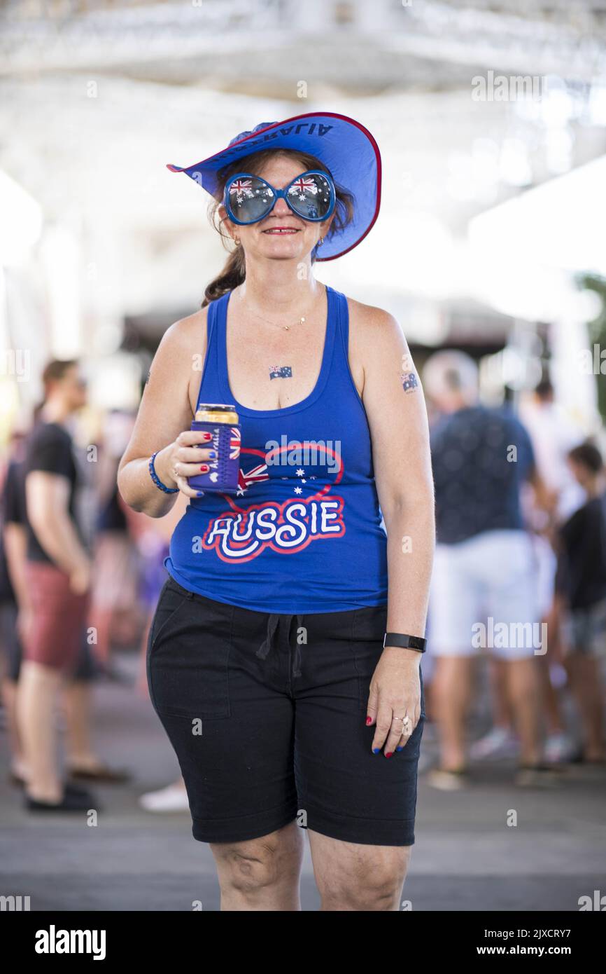Kerri Jenkinson poses for a photograph at the annual Australia Day ...